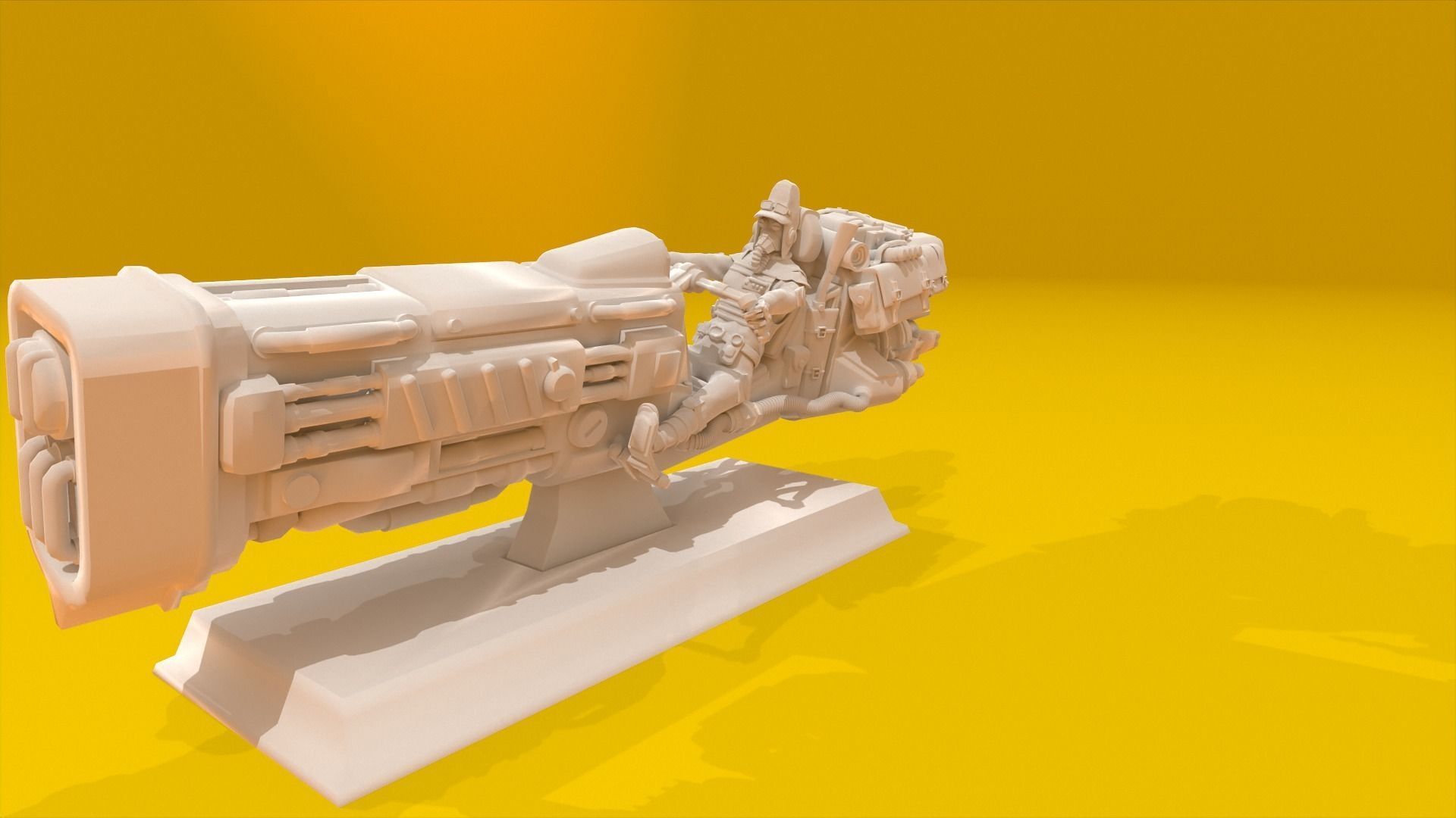 Scuttler - Federation 3D model 3D printable | CGTrader