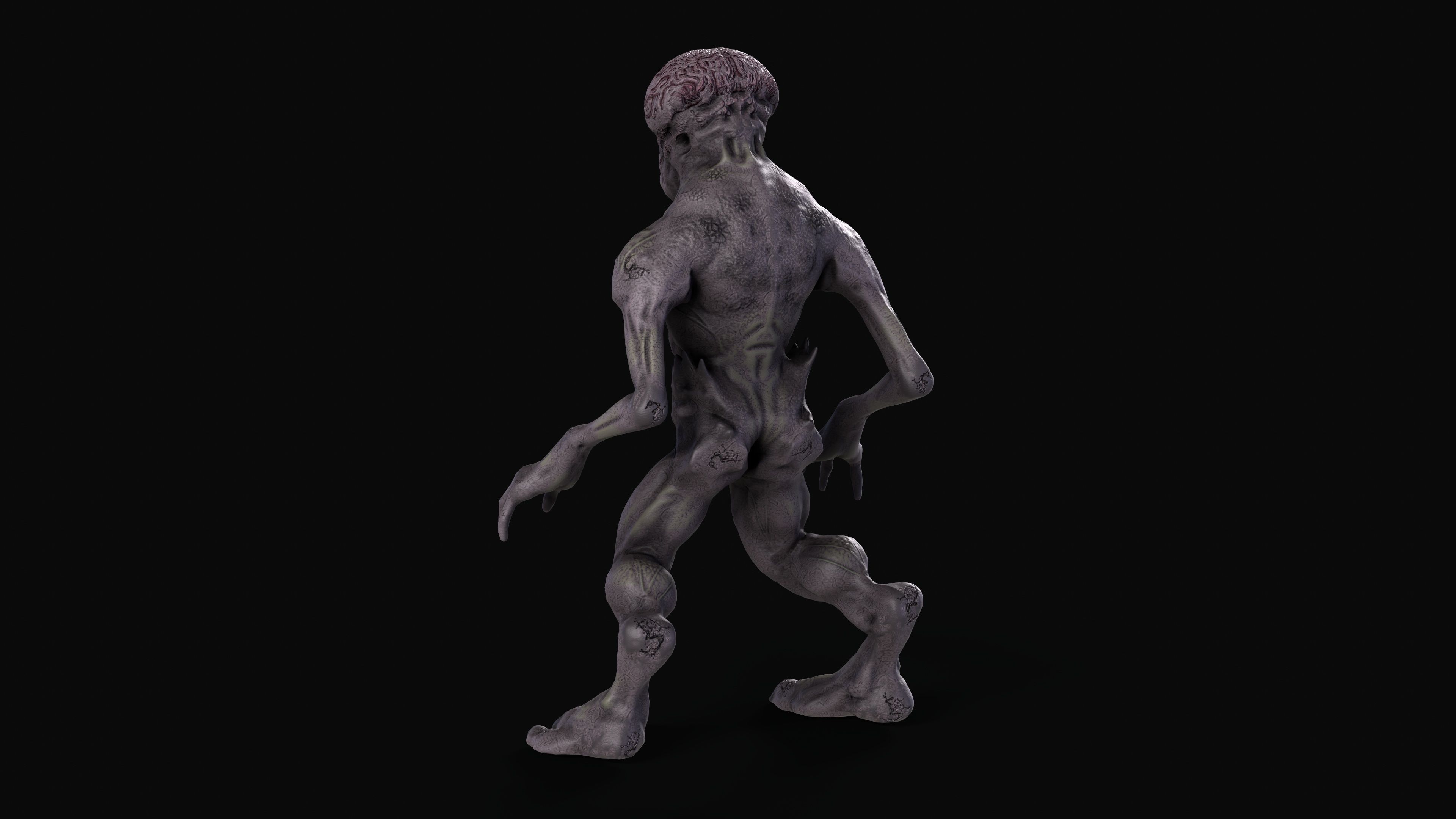 3D model Alien Low-poly VR / AR / low-poly rigged | CGTrader