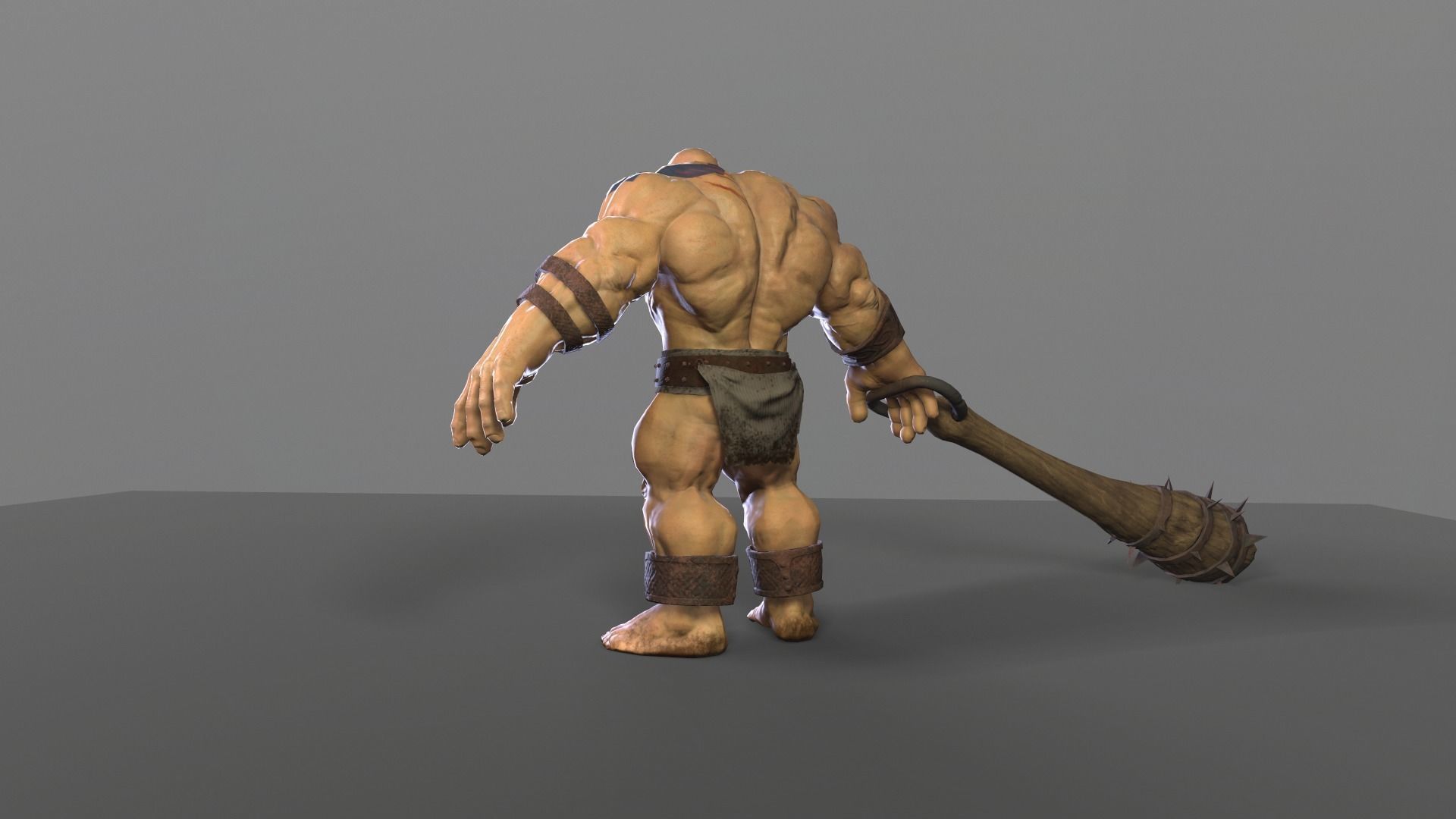 3D model Evil Giant VR / AR / low-poly rigged animated | CGTrader