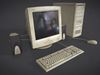 3D model Old Computer VR / AR / low-poly | CGTrader