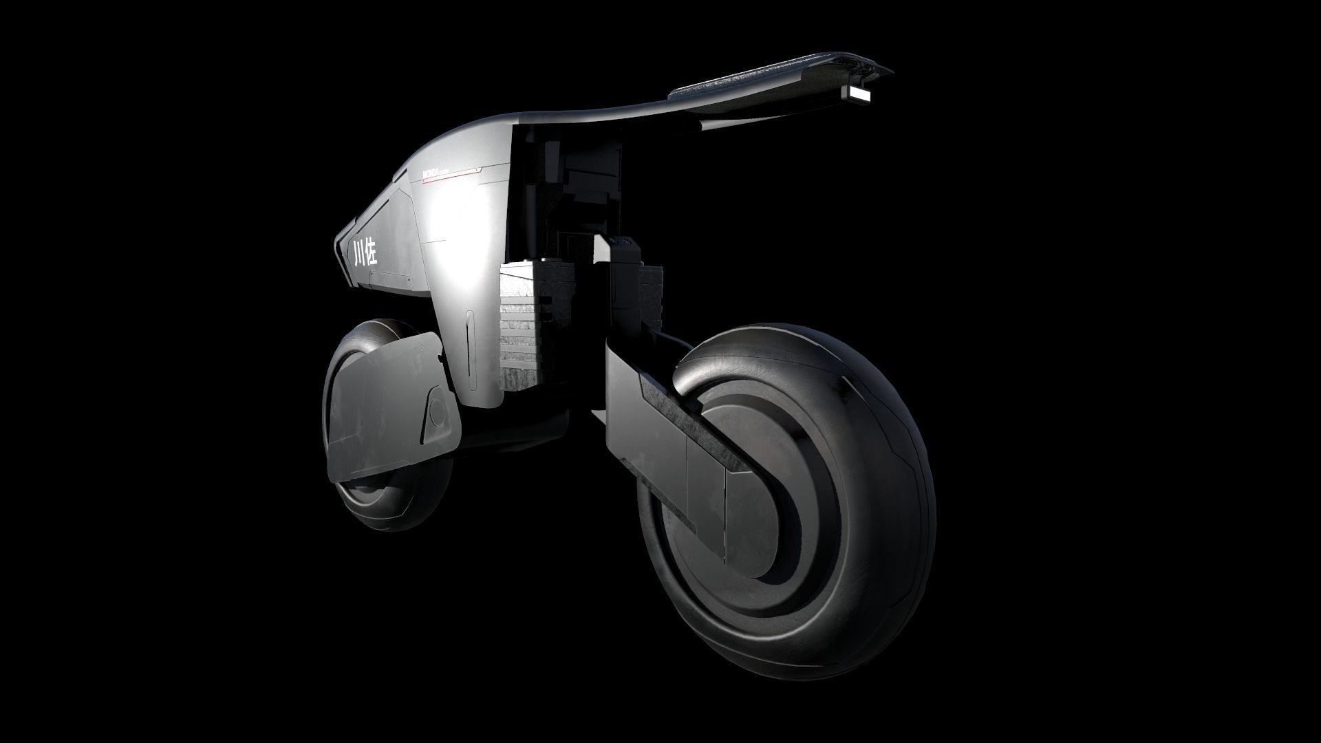 Cyberpunk Motorcycle Concept Design 3D model | CGTrader