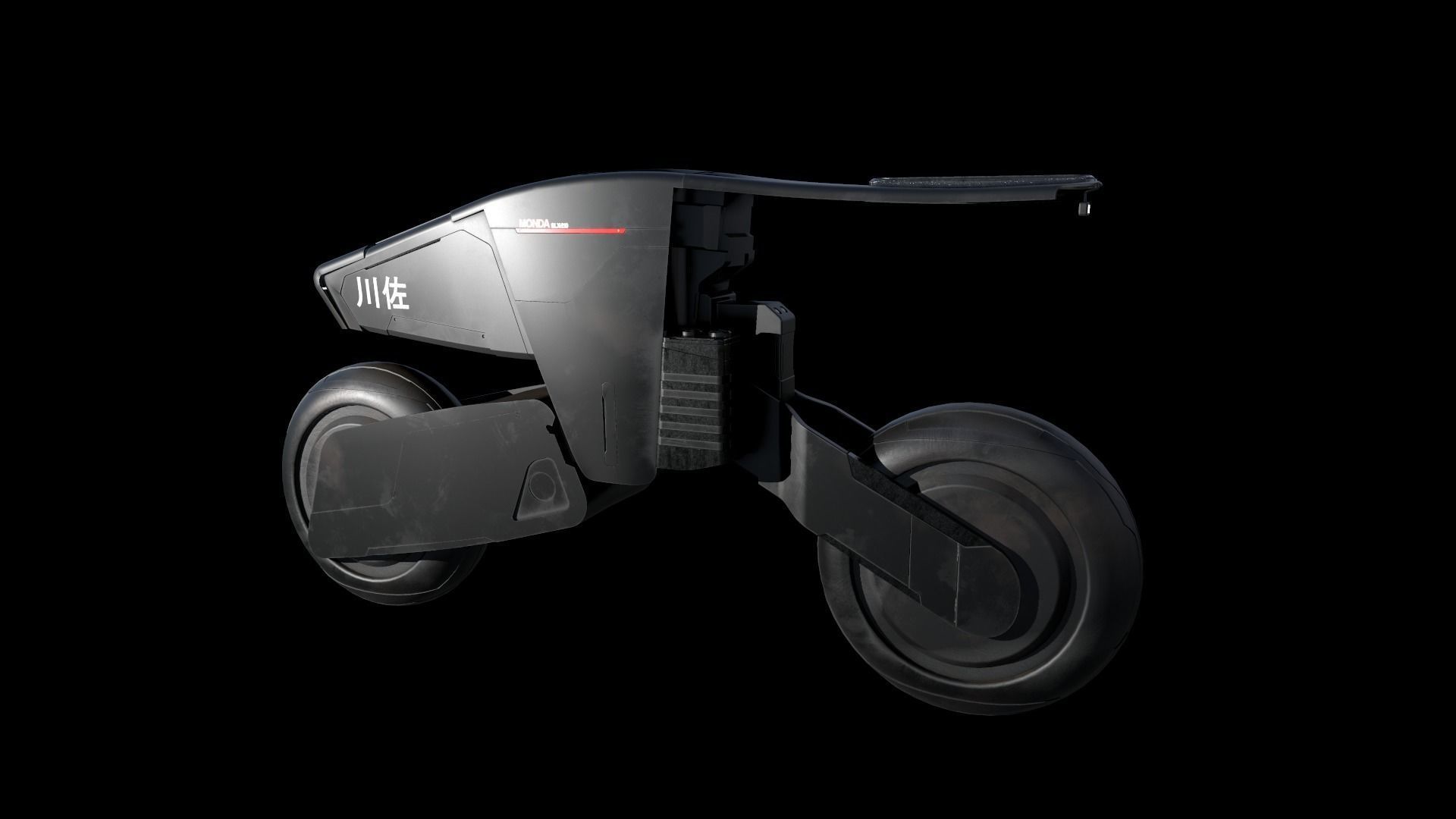 Cyberpunk Motorcycle Concept Design 3D model | CGTrader
