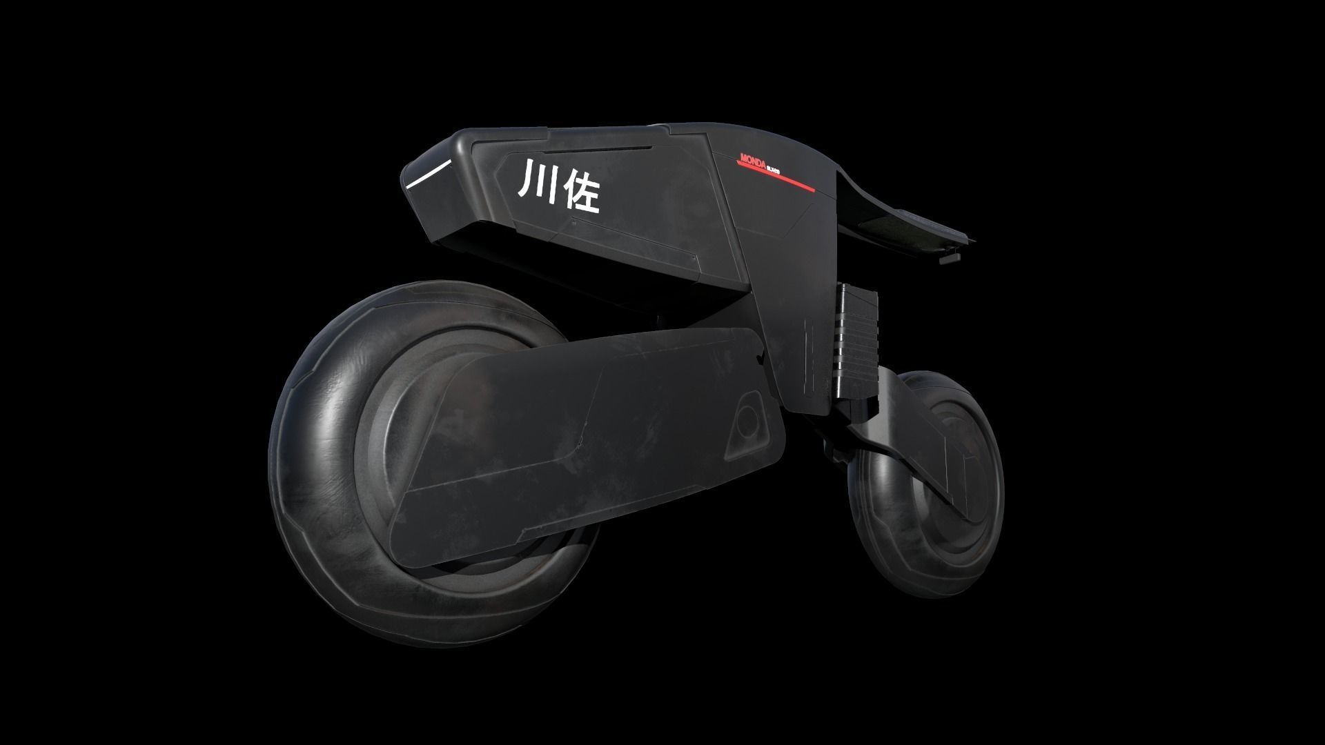 Cyberpunk Motorcycle Concept Design 3D model | CGTrader