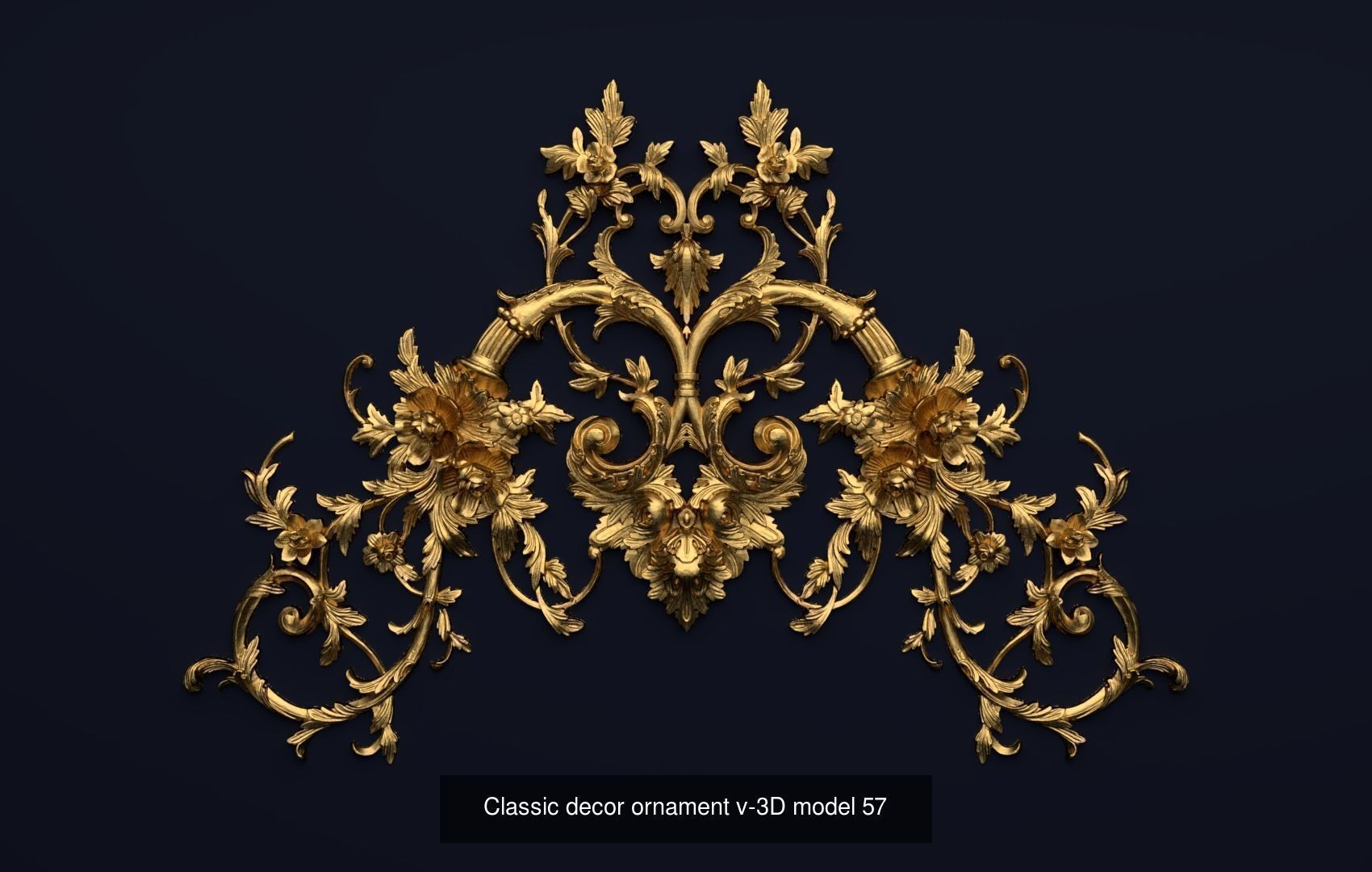 Collection onlay molding03 | CGTrader