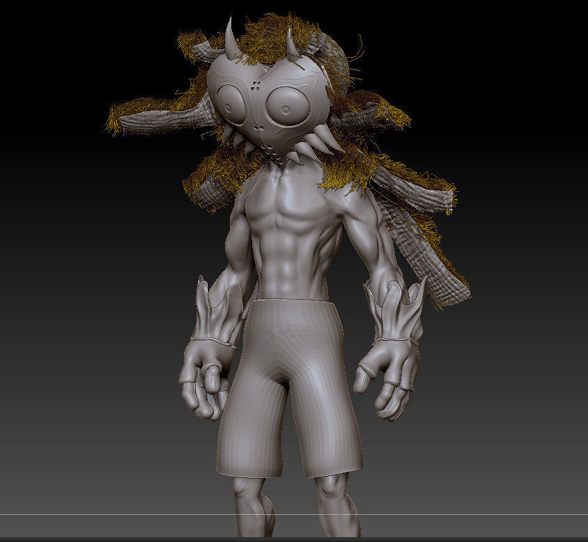 Skull Kid 3D model | CGTrader
