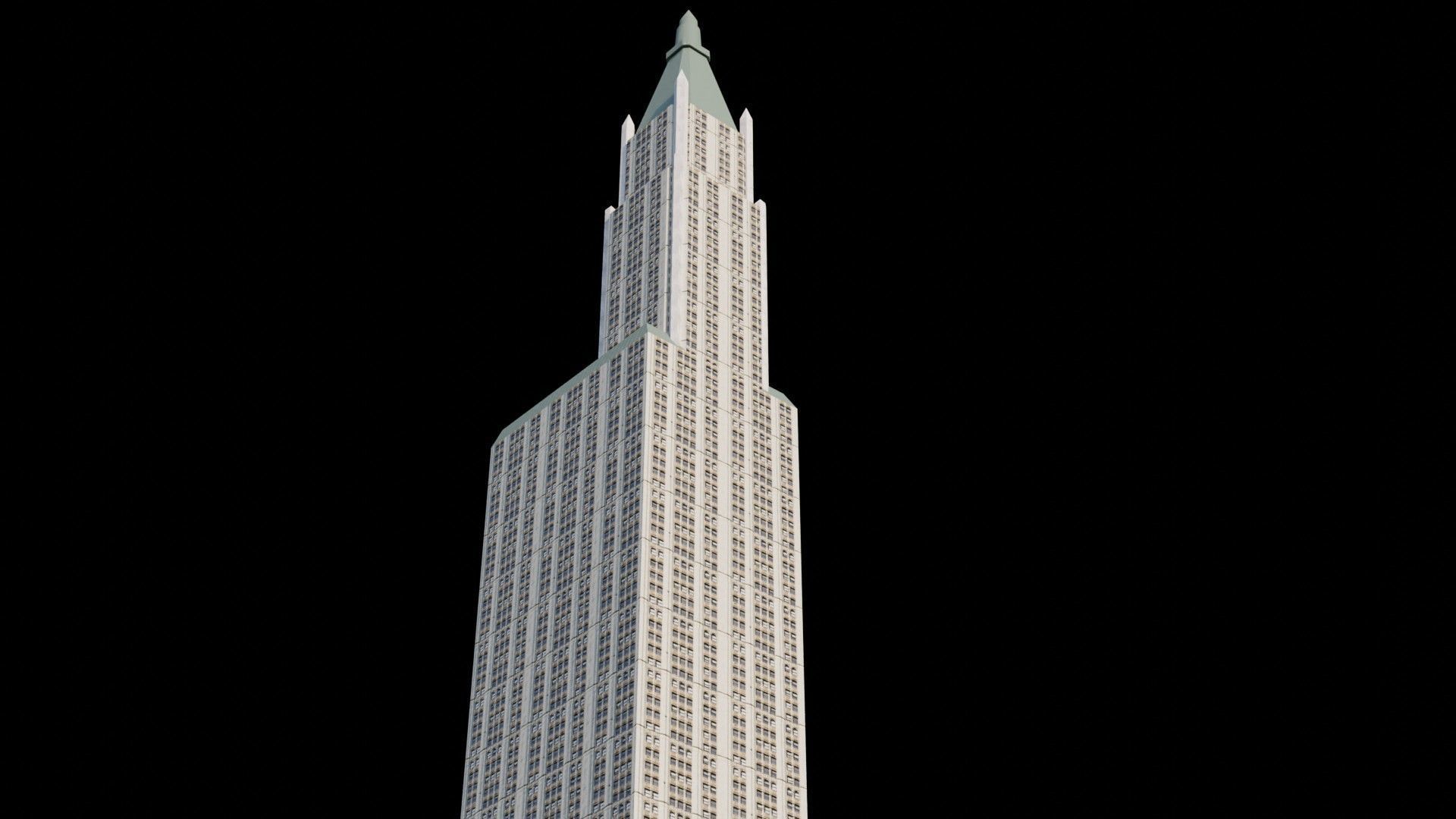 3D model Woolworth Building - NYC VR / AR / low-poly | CGTrader