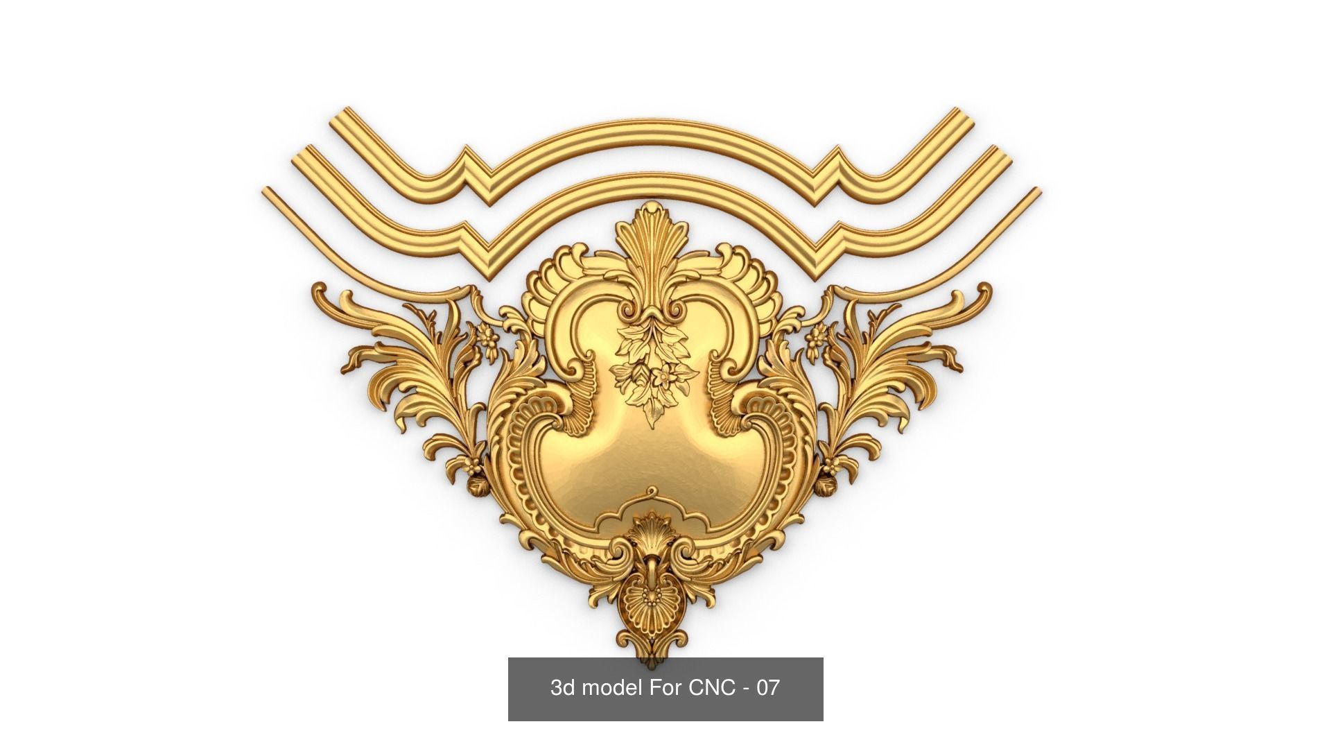 Collection onlay molding11 | CGTrader