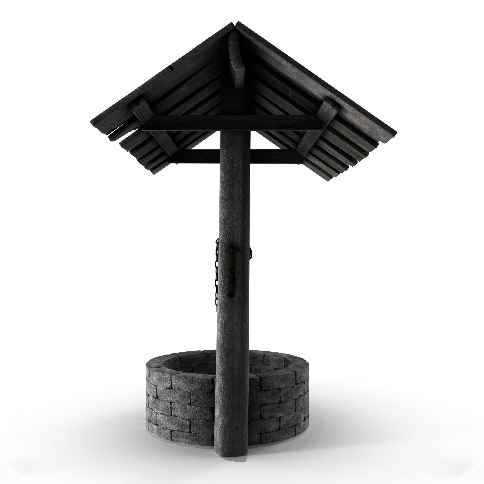 Old Country Well 3D model | CGTrader