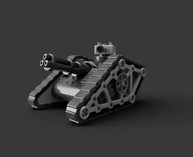 3D model Battle Tank VR / AR / low-poly | CGTrader