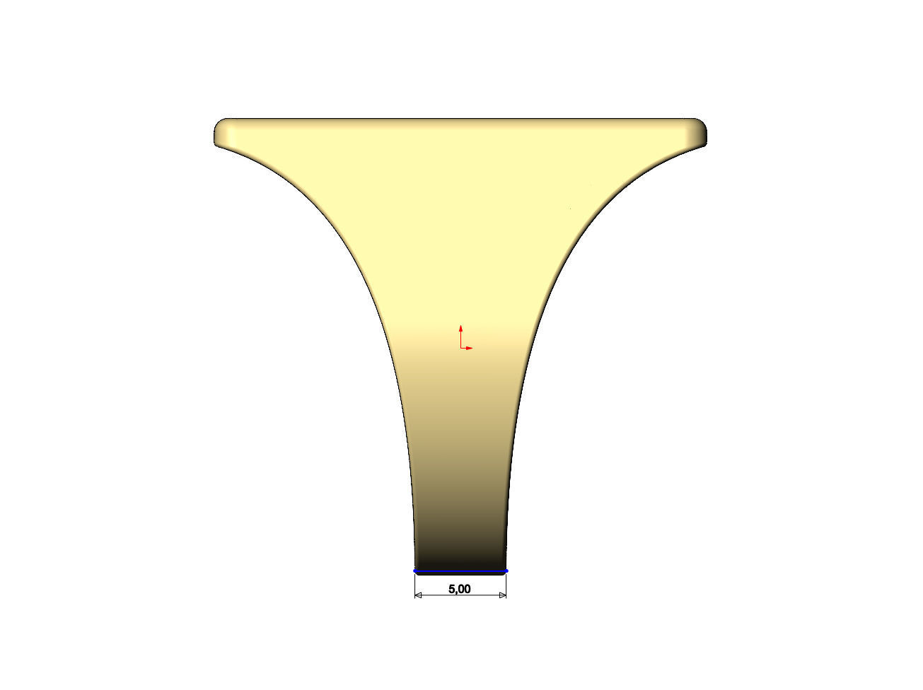 Large basic flat top rectangular signet ring 3D model 3D printable ...