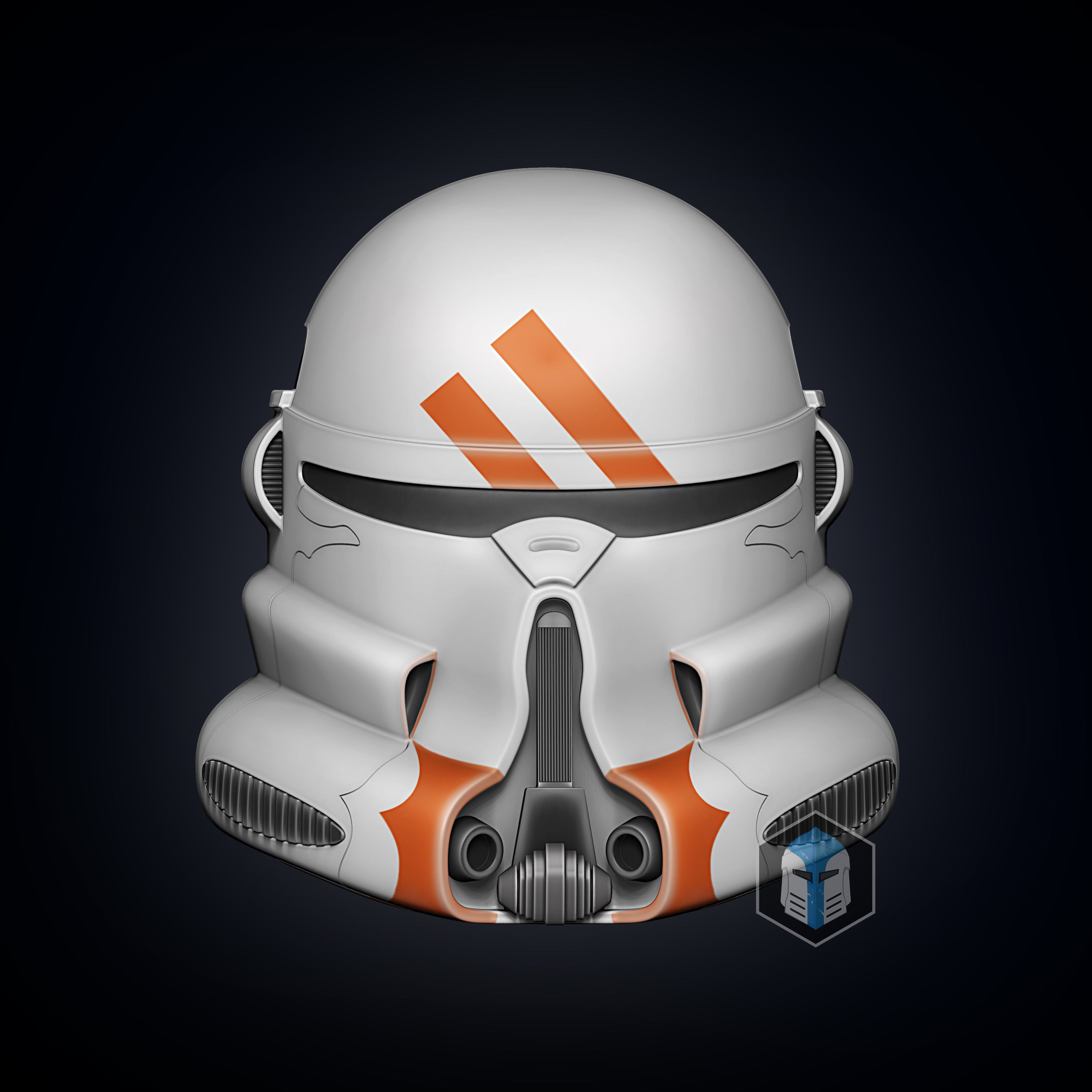 Airborne Clone Trooper Helmet 3D model 3D printable | CGTrader