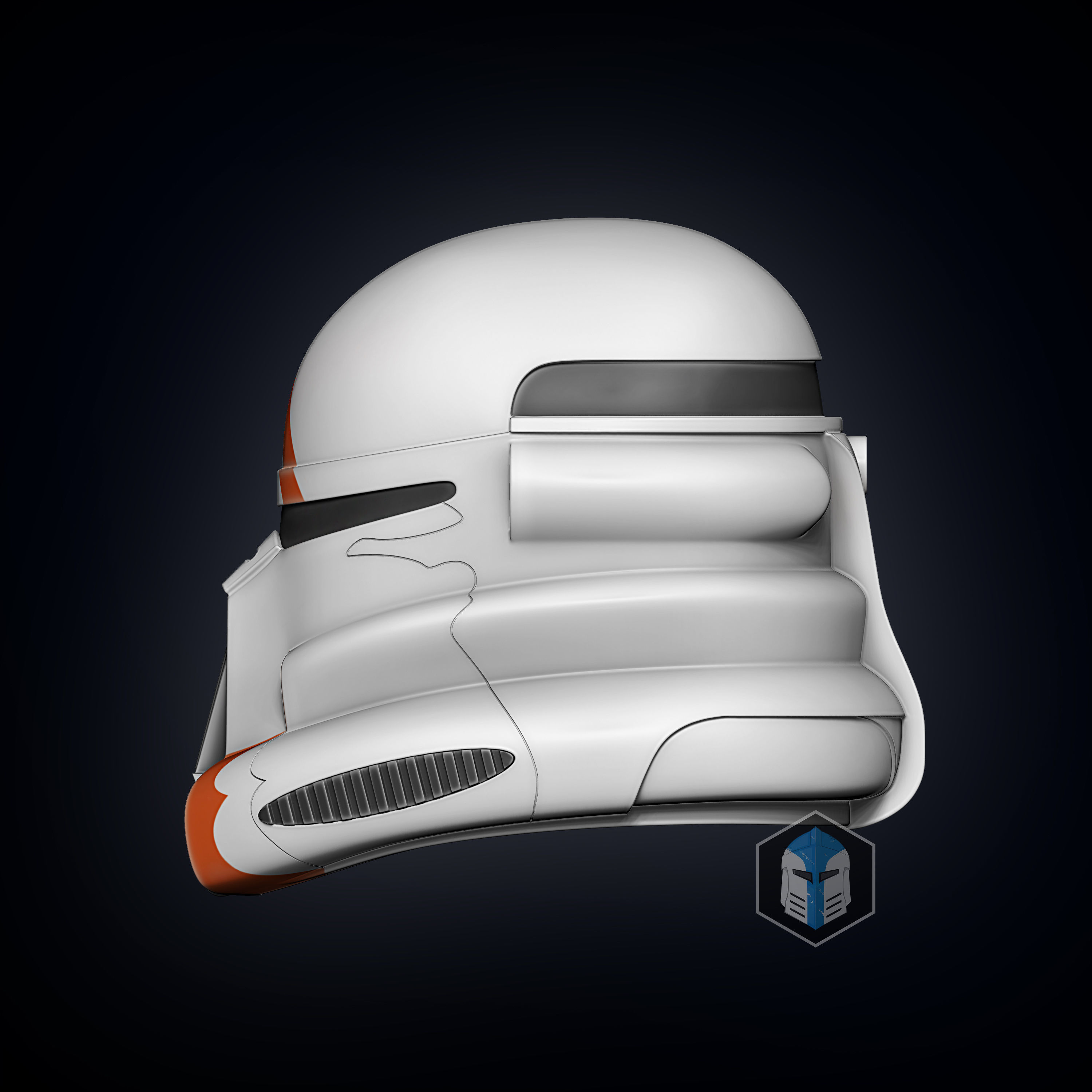 Airborne Clone Trooper Helmet 3D model 3D printable | CGTrader