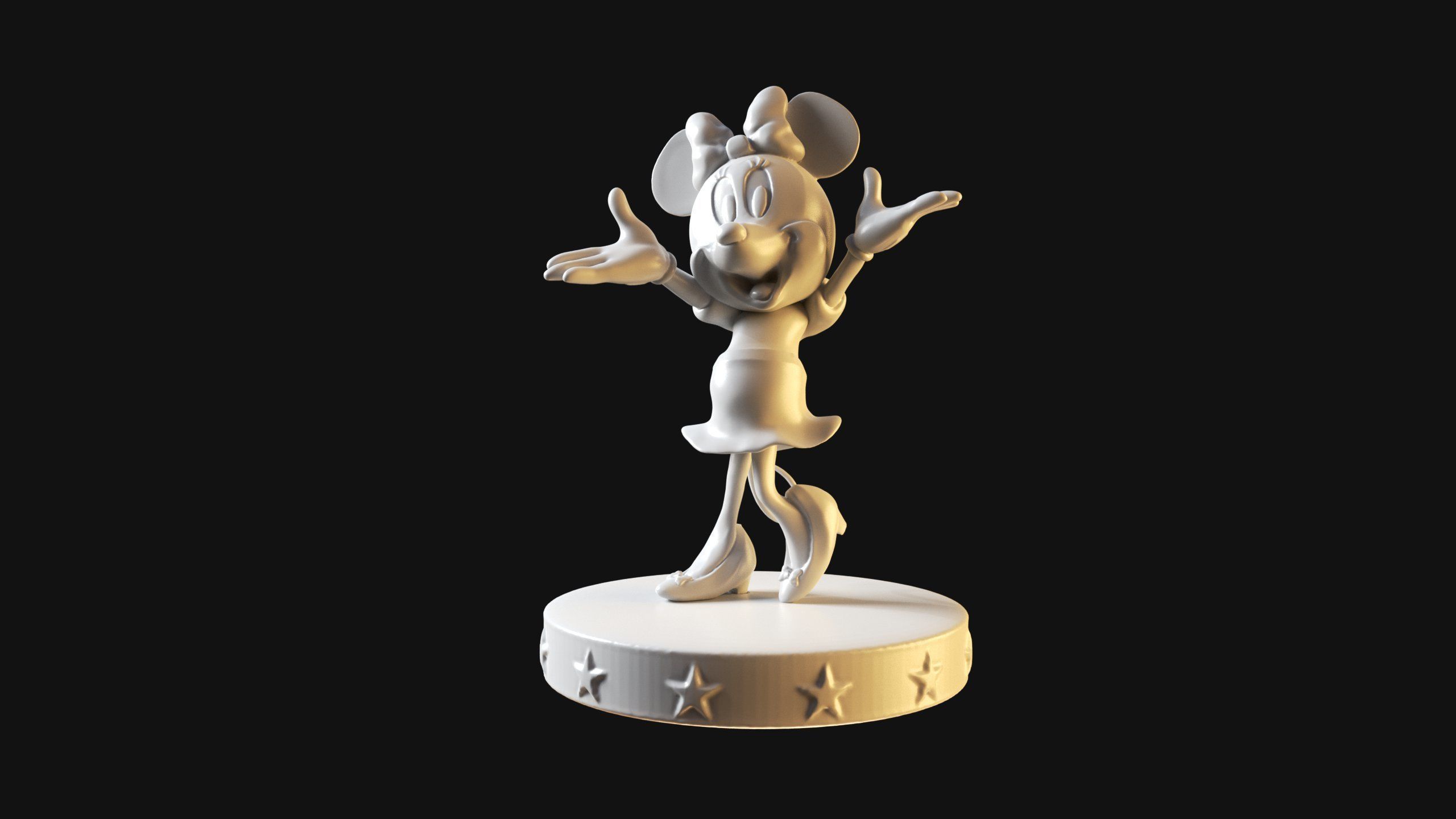 Minnie Mouse 3D Model