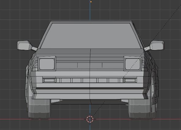 3D model Lowpoly car Toyota AE86 Trueno VR / AR / low-poly | CGTrader