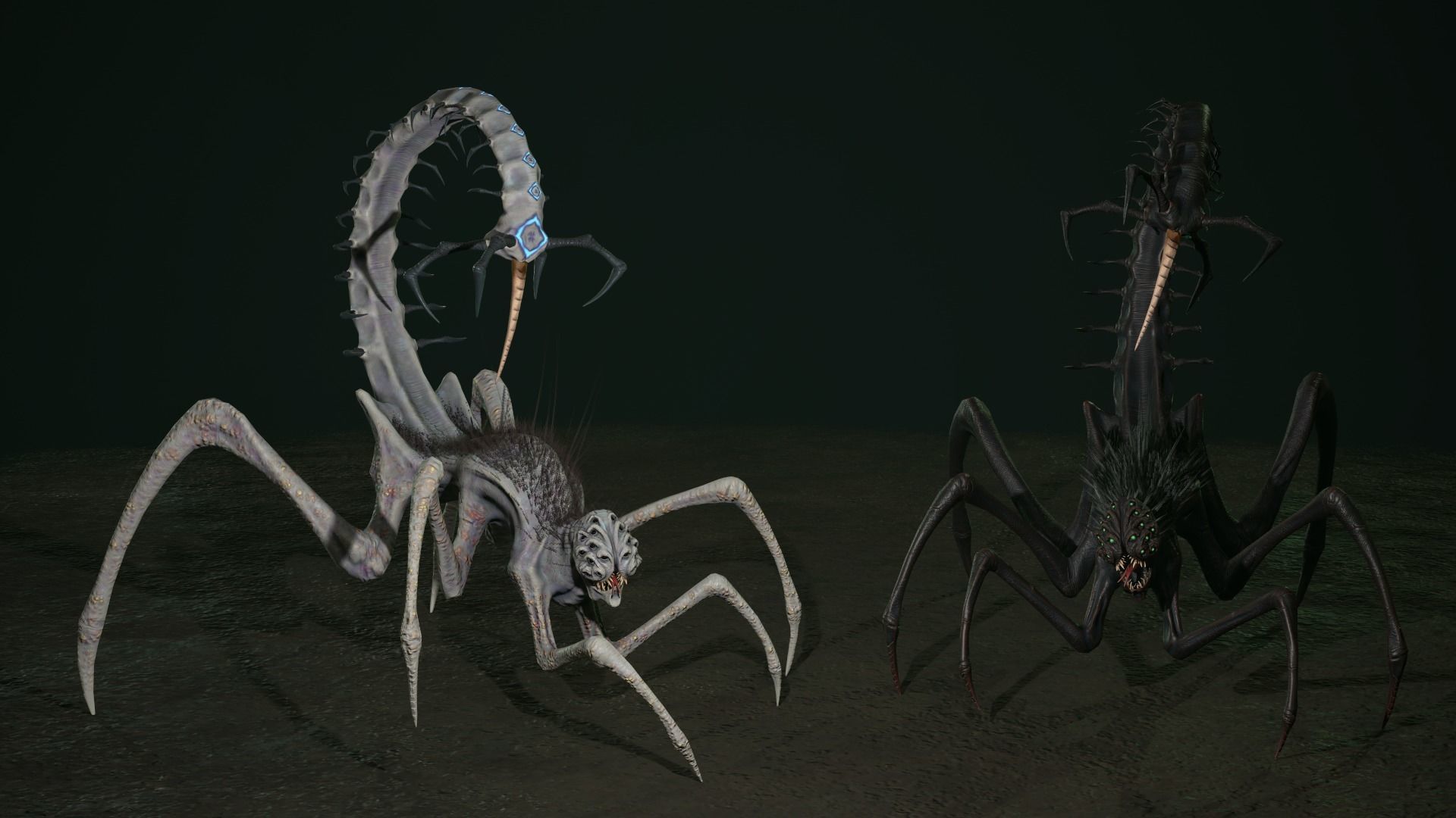 3D model Alien Scorpion VR / AR / low-poly animated | CGTrader