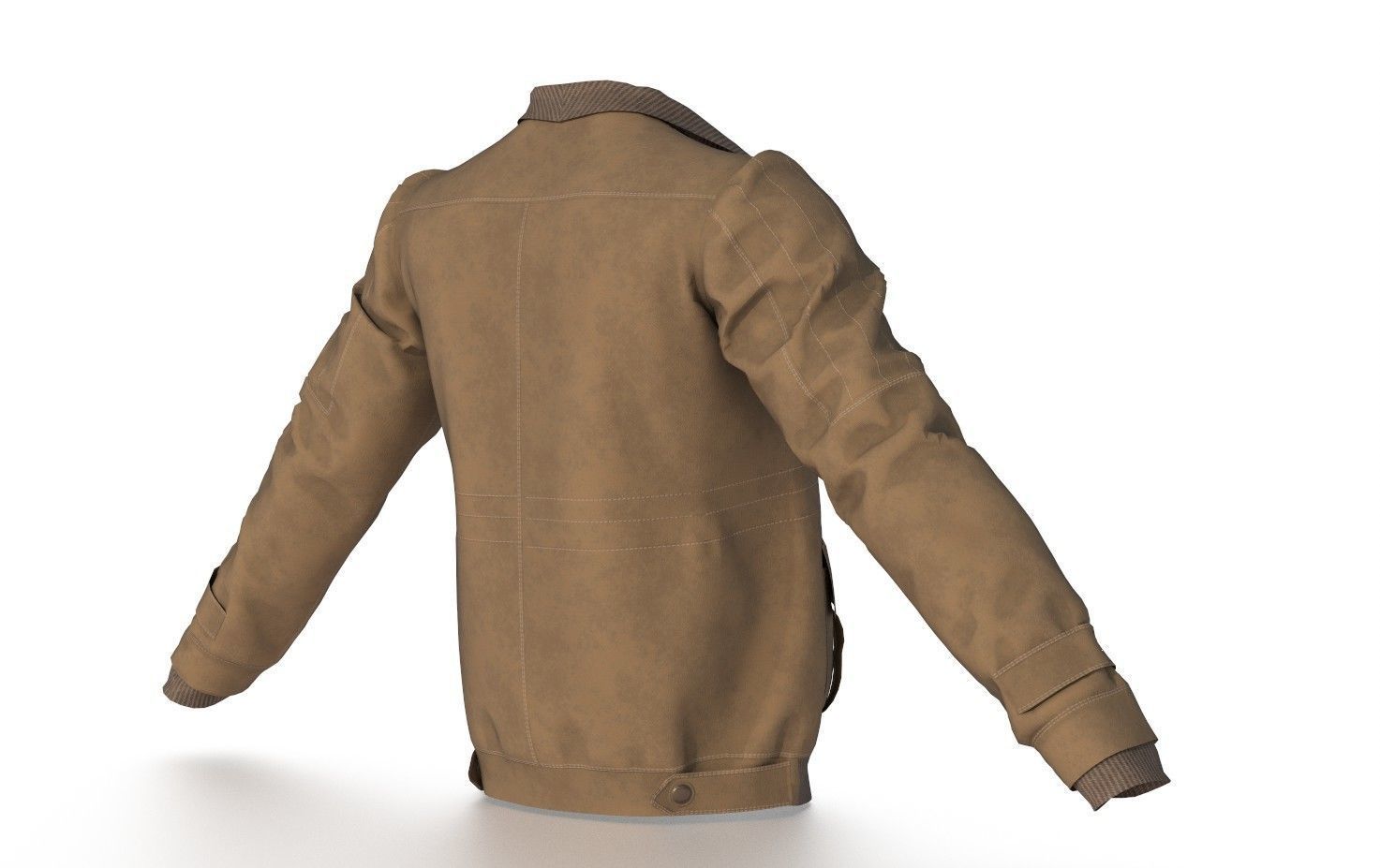 JAKET BOMBER 3D model | CGTrader