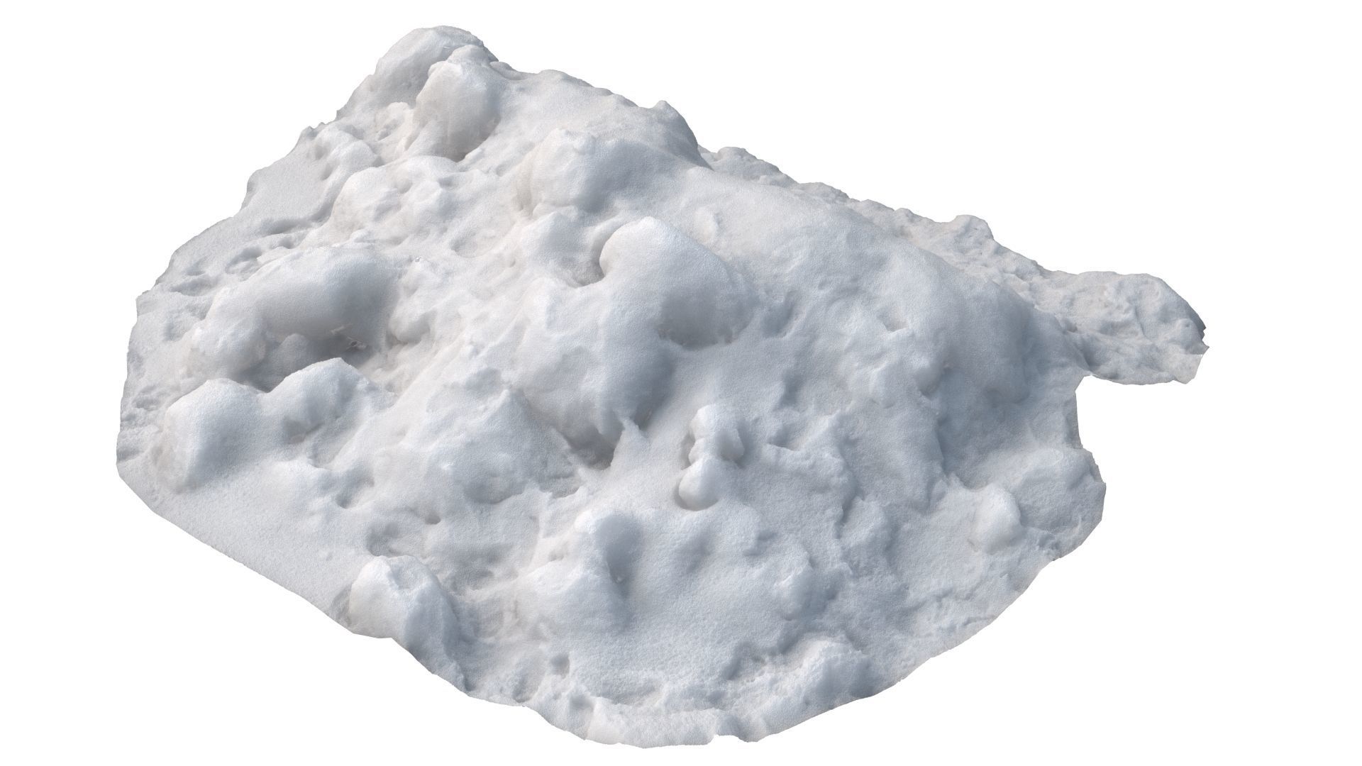 3D model Snow scan 4 VR / AR / low-poly | CGTrader