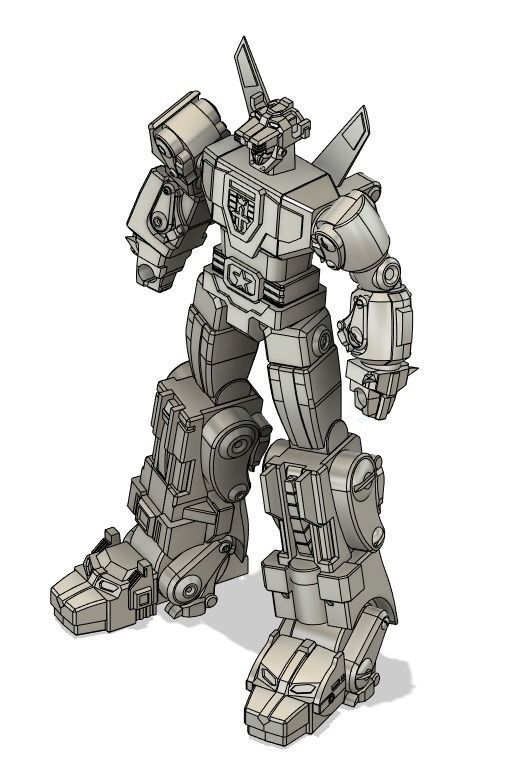 VOLTORN voltron golion robot 3d printing models 3D model 3D printable ...