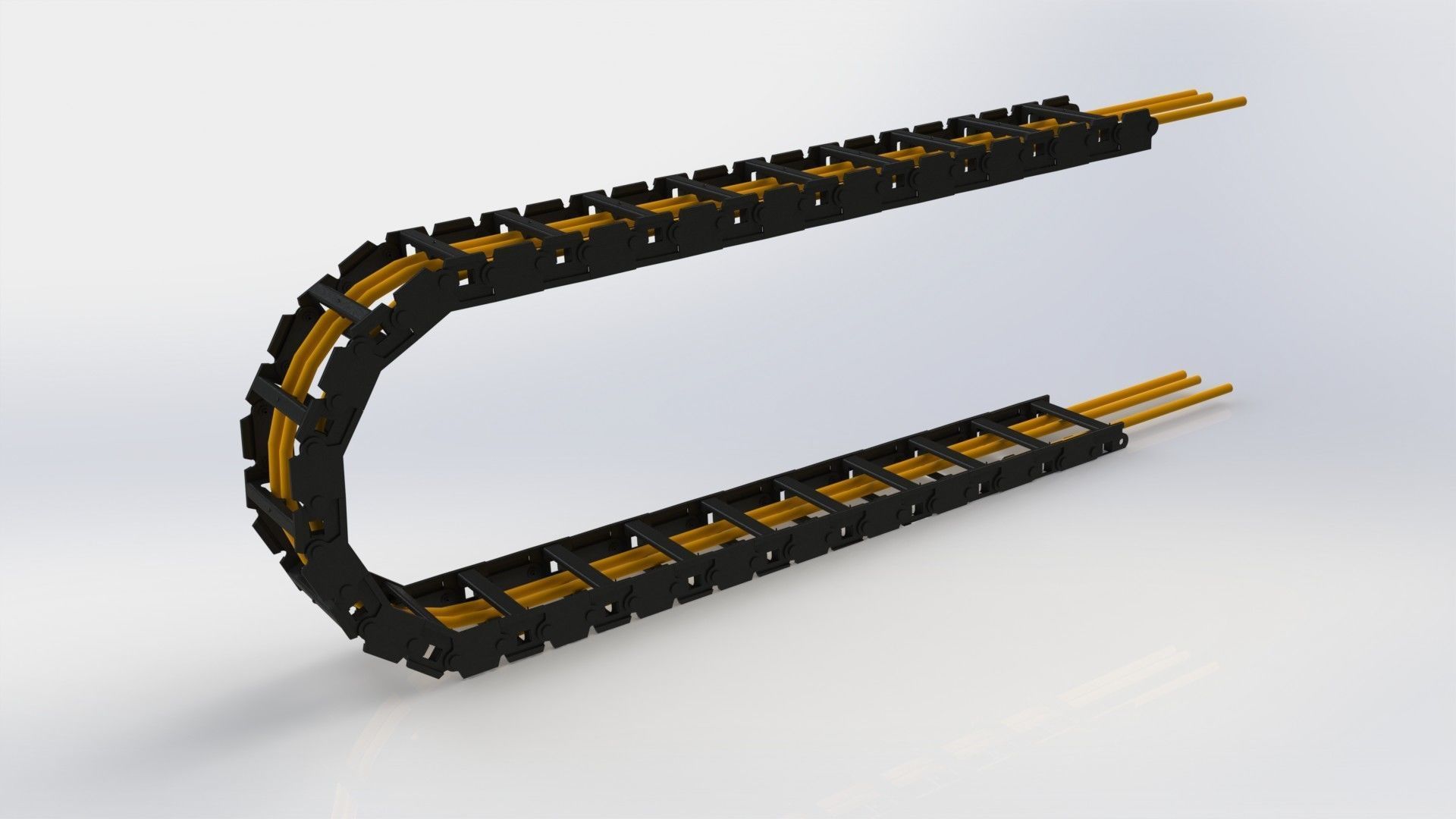 Energy chain and draw 3D model | CGTrader