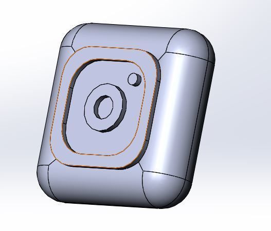 Instagram 2021 3D model free 3D model 3D printable | CGTrader