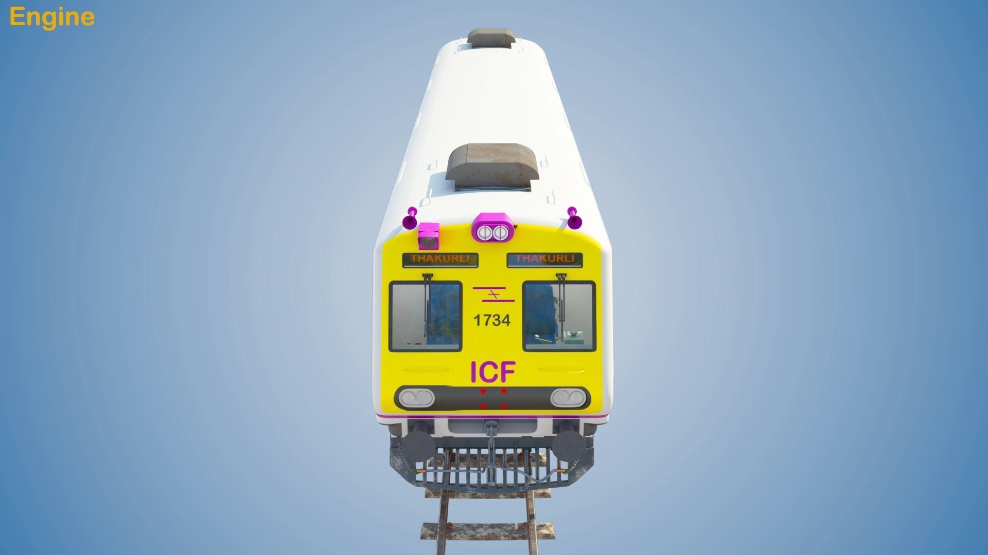 Bombardier EMU Local Train 3D model | CGTrader