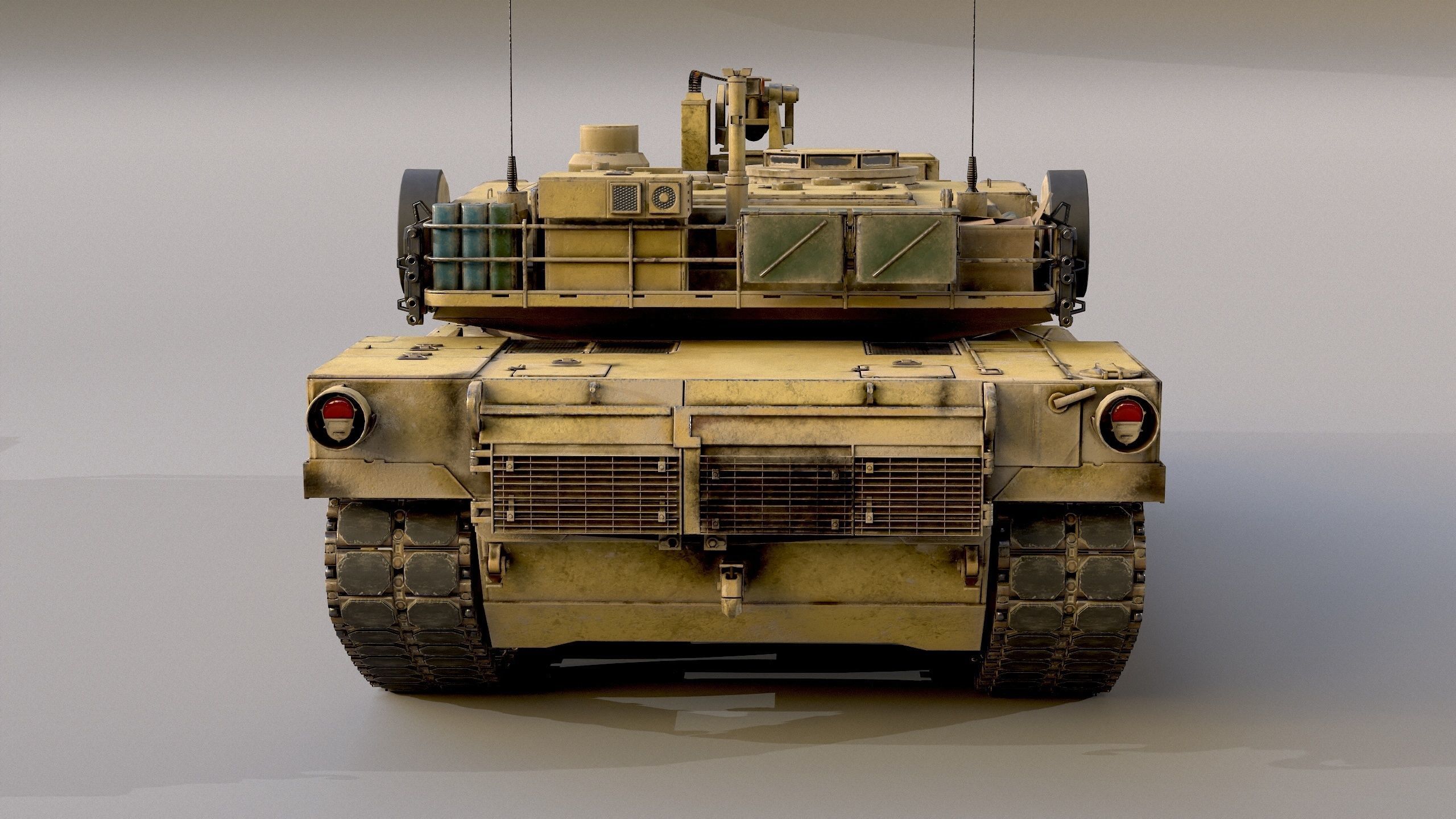 3D model Abrams M1A2 VR / AR / low-poly | CGTrader