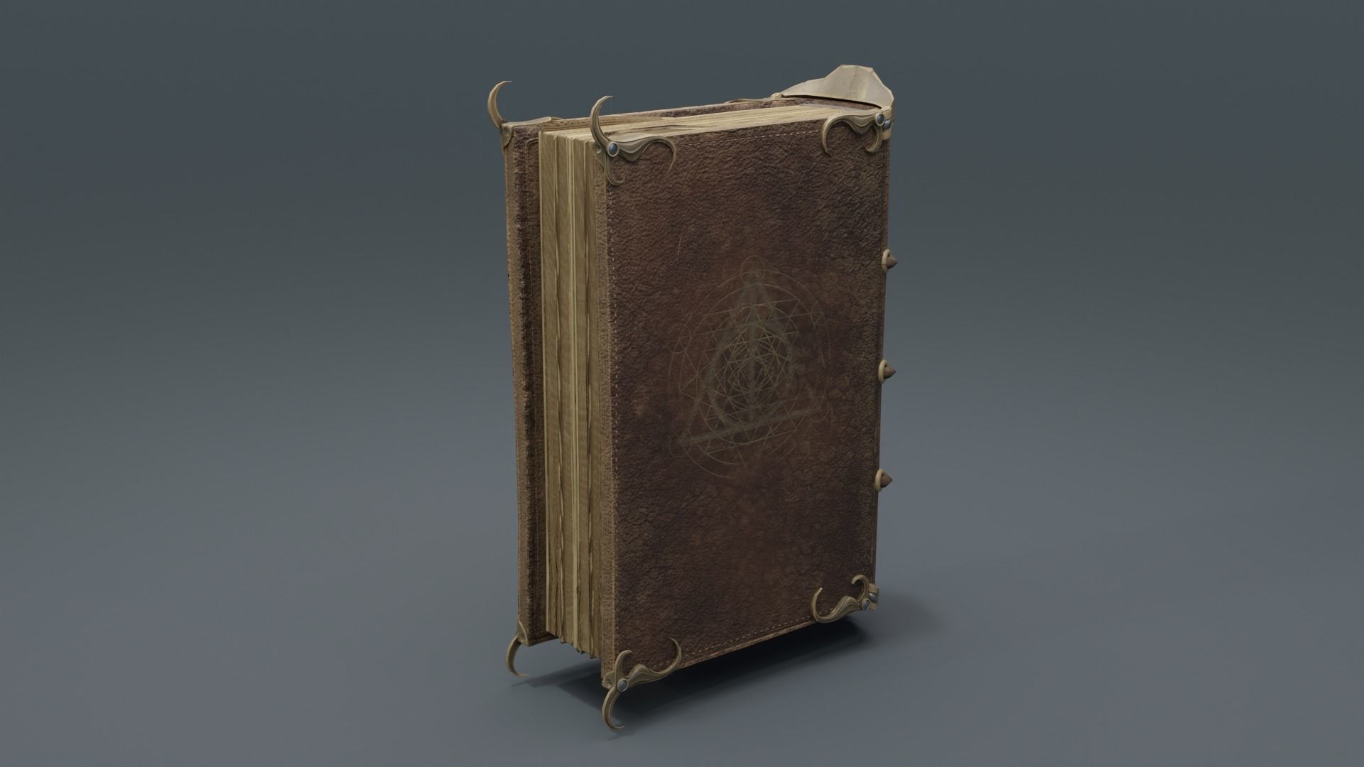 3D model Book of Alchemy VR / AR / low-poly | CGTrader