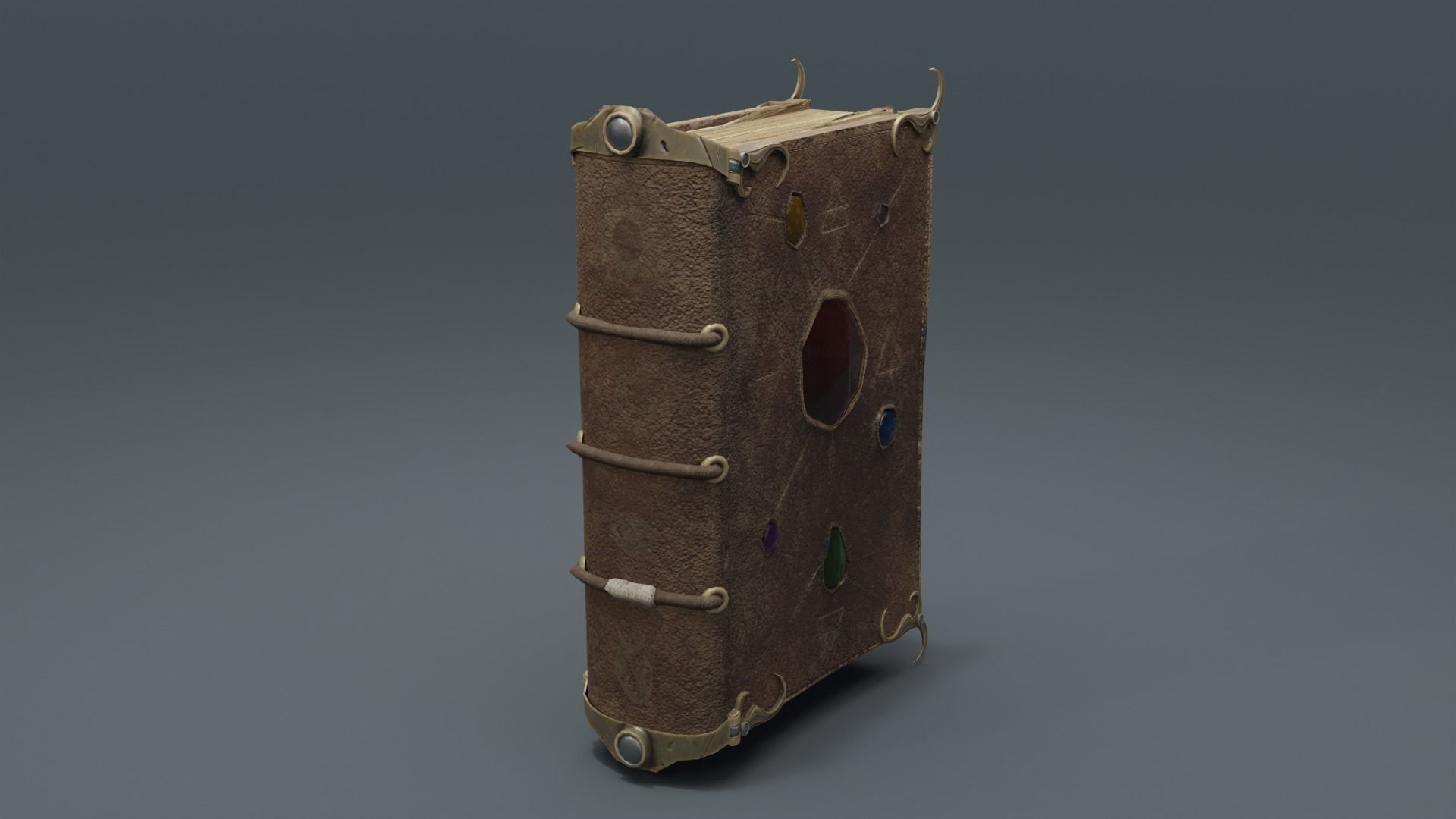 3D model Book of Alchemy VR / AR / low-poly | CGTrader