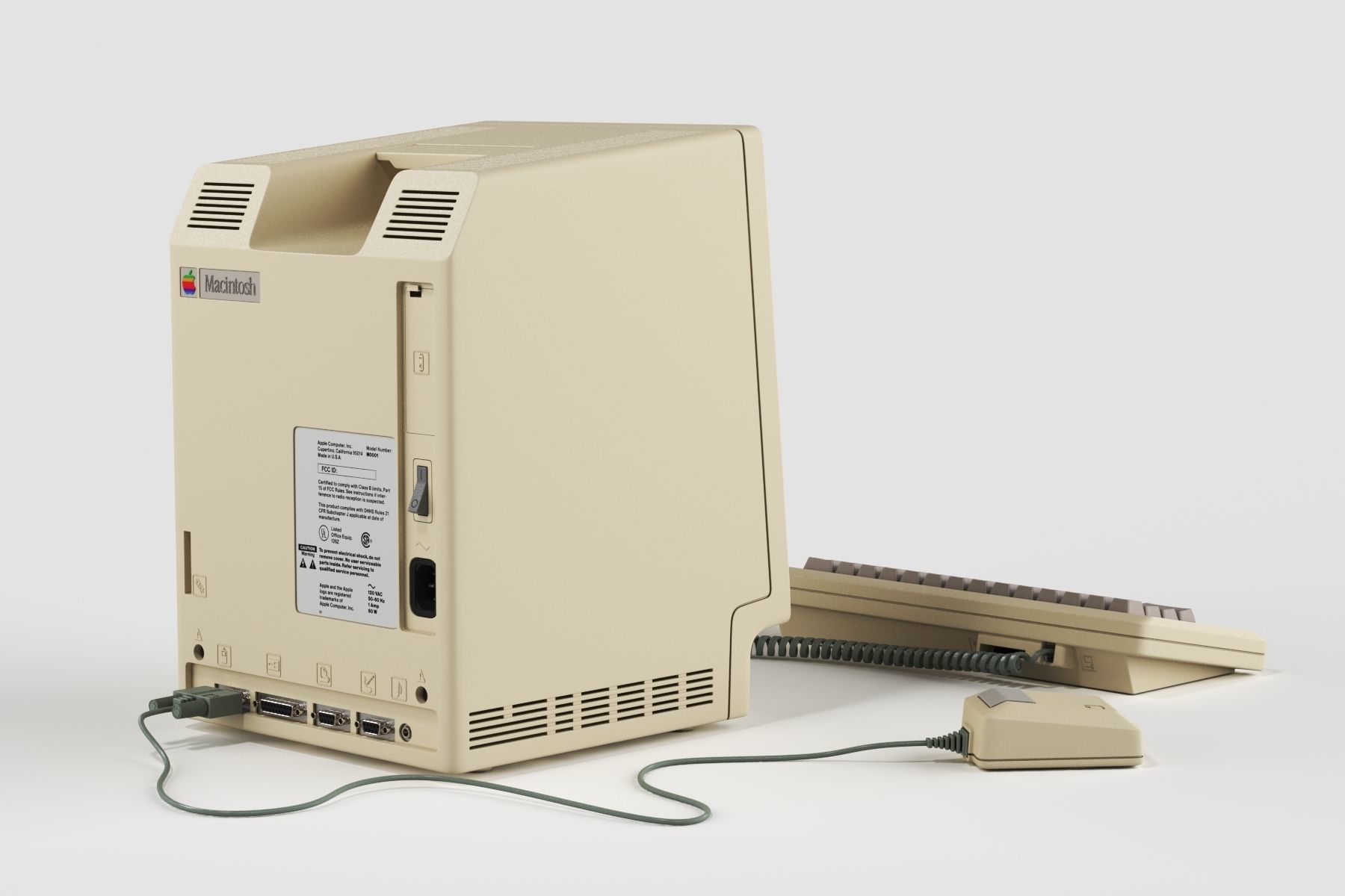Macintosh 128K 3D model | CGTrader