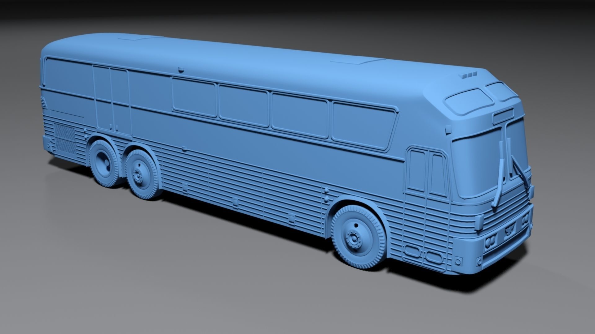 Eagle model 10 bus 3D model 3D printable | CGTrader
