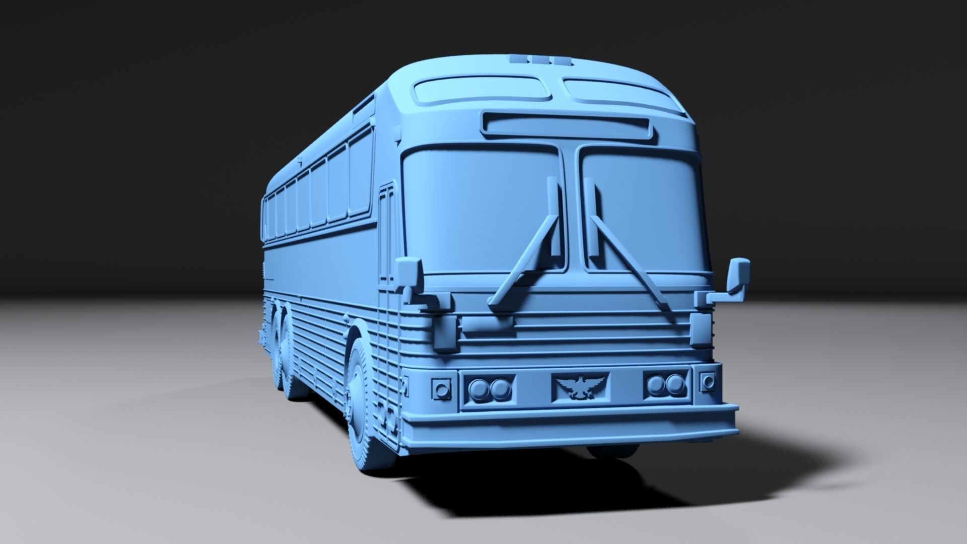 Eagle model 10 bus 3D model 3D printable | CGTrader