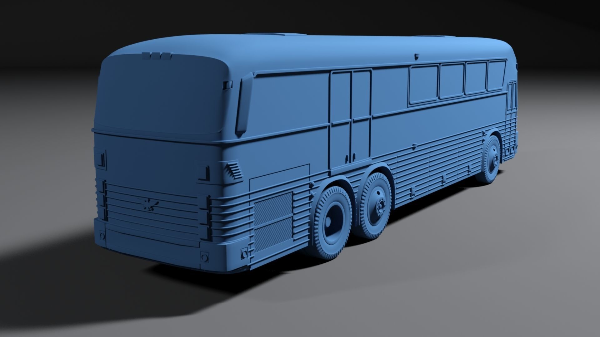 Eagle model 10 bus 3D model 3D printable | CGTrader