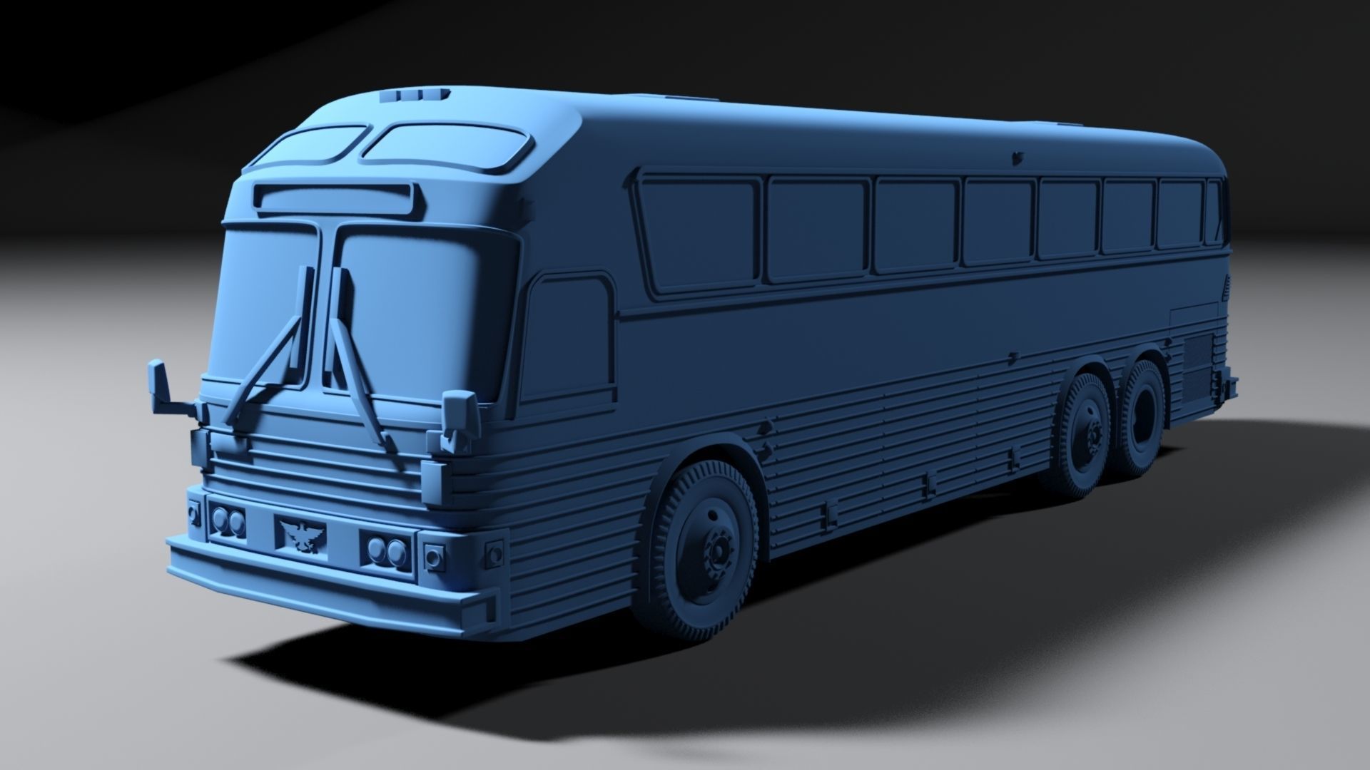 Eagle model 10 bus 3D model 3D printable | CGTrader