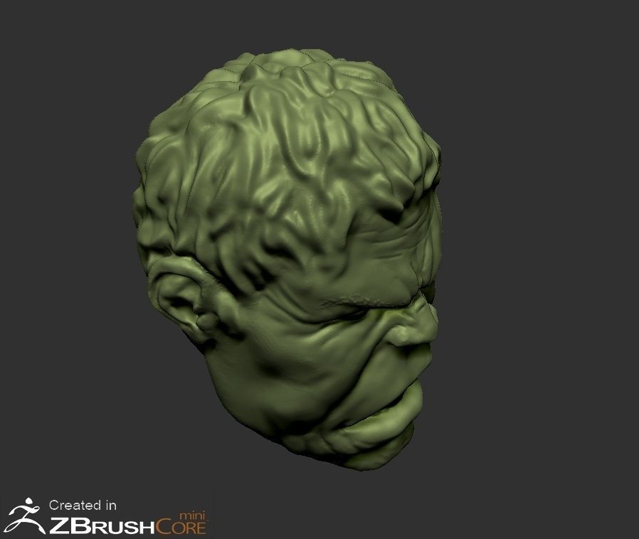 Hulk s Head free 3D model 3D printable | CGTrader