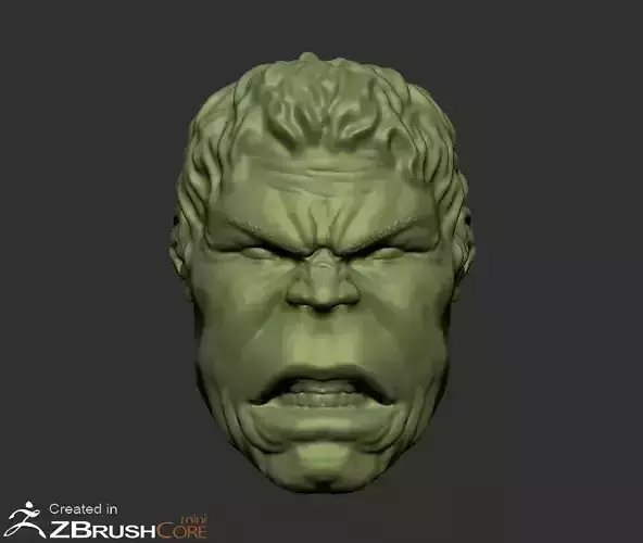 Hulk s Head free 3D model 3D printable | CGTrader
