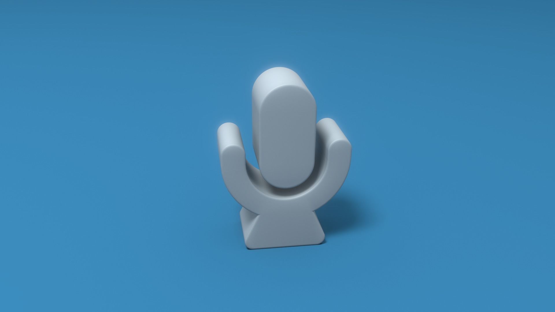 3D model Microphone Button VR / AR / low-poly | CGTrader