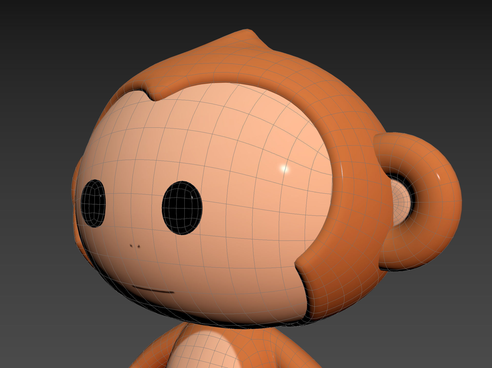 Character078 Monkey 3D model | CGTrader