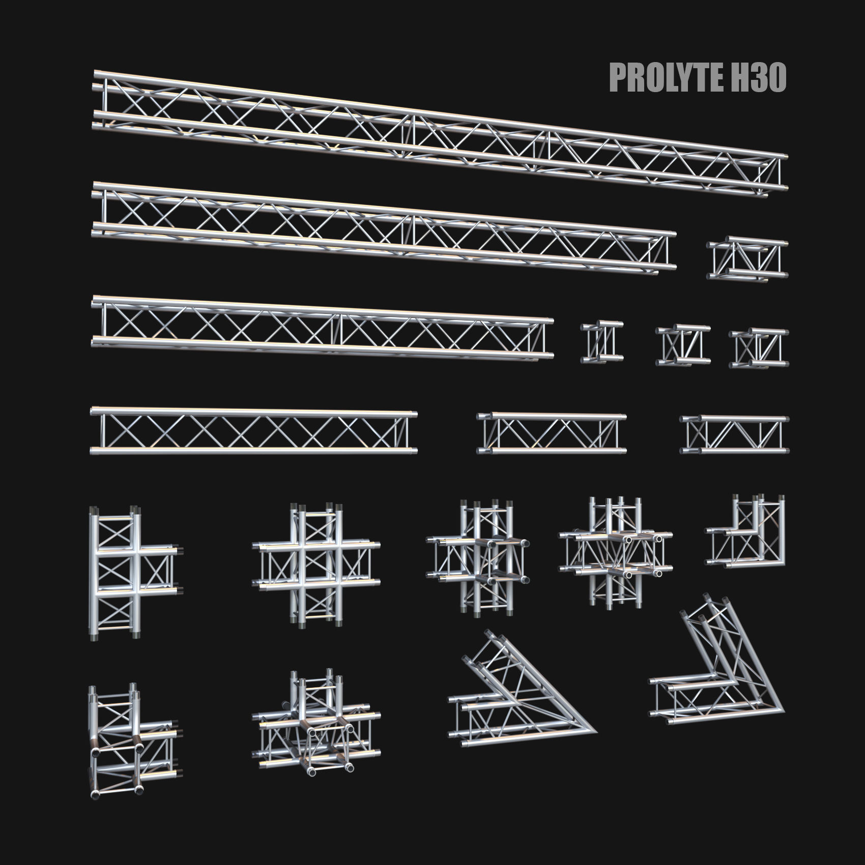 Prolyte H30 3D model | CGTrader