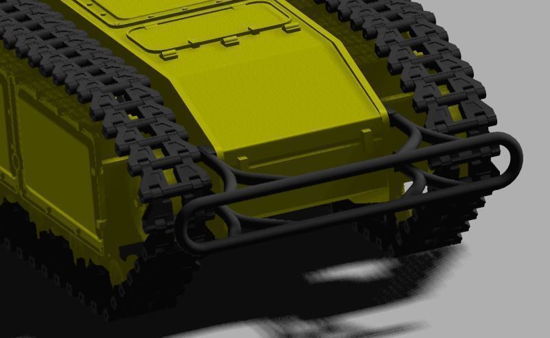 Goliath tracked mine 1 16 scale 3D print model 3D model 3D printable ...