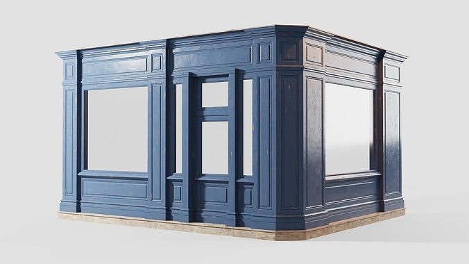 3D model Shop fronts VR / AR / low-poly | CGTrader