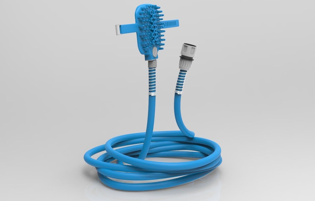 Pet dog cat hose cleaning 3d model 3D model | CGTrader