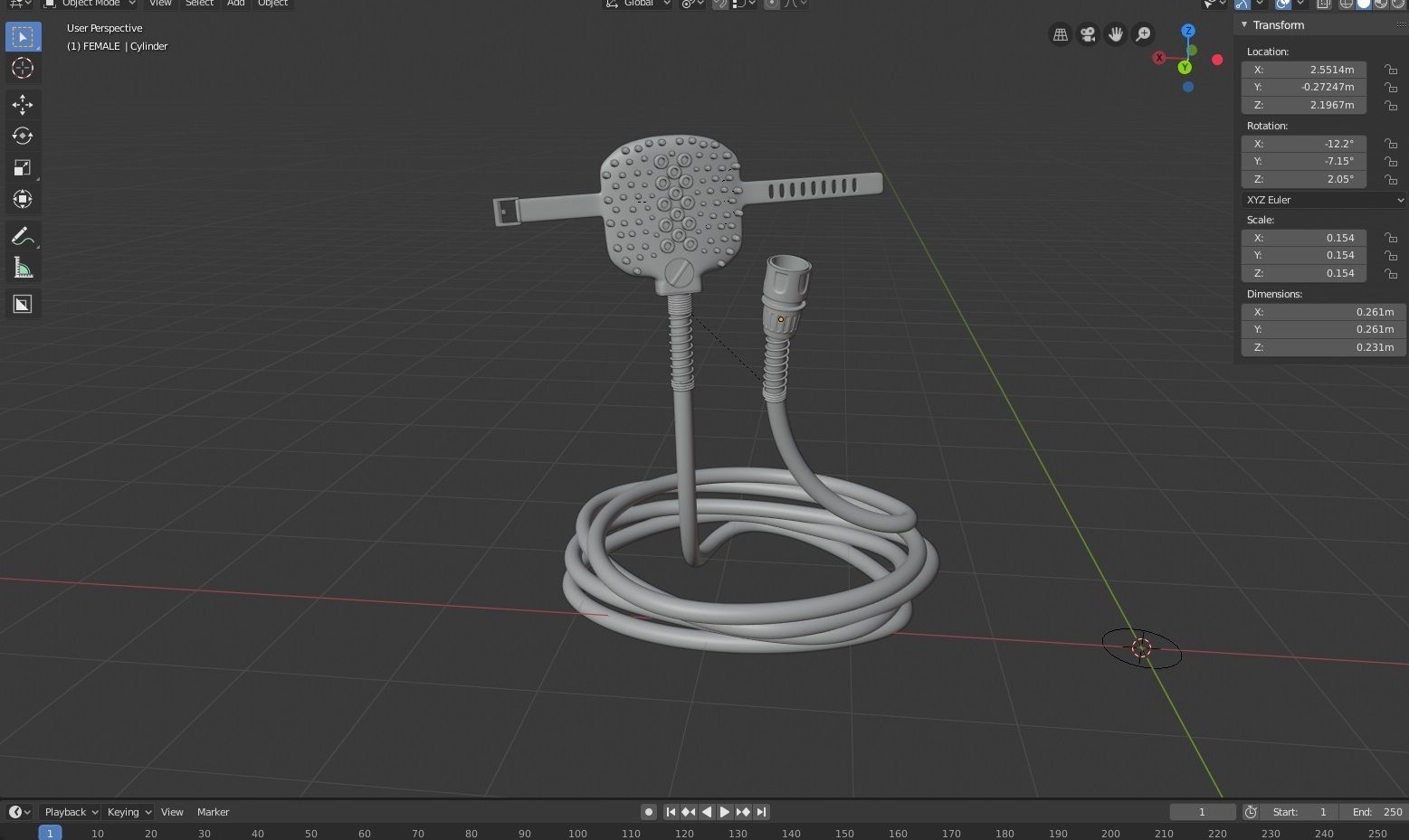 Pet dog cat hose cleaning 3d model 3D model | CGTrader