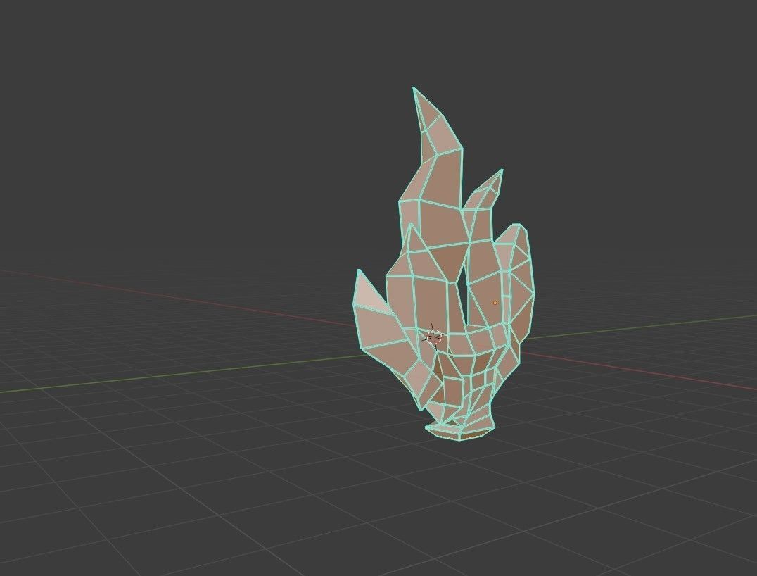 flame fire 3d model 3D model | CGTrader
