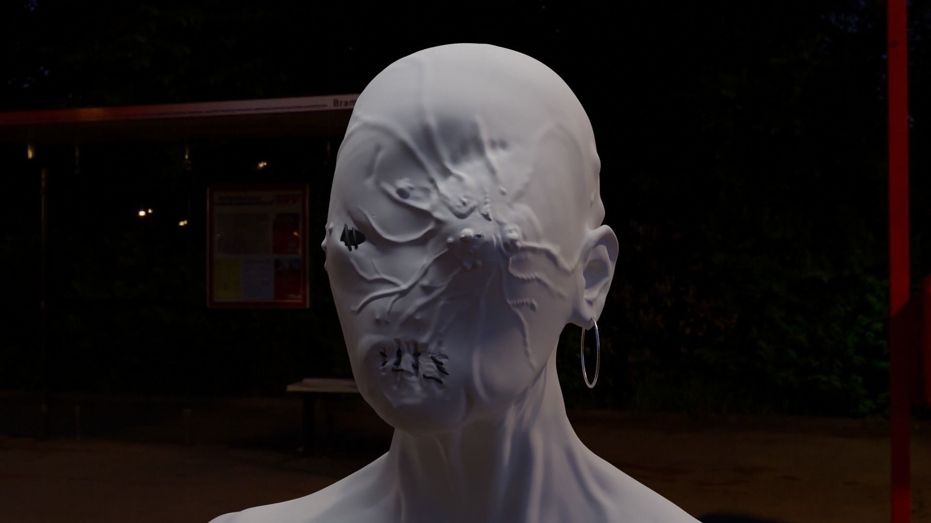 mutant man dressed free 3D model | CGTrader