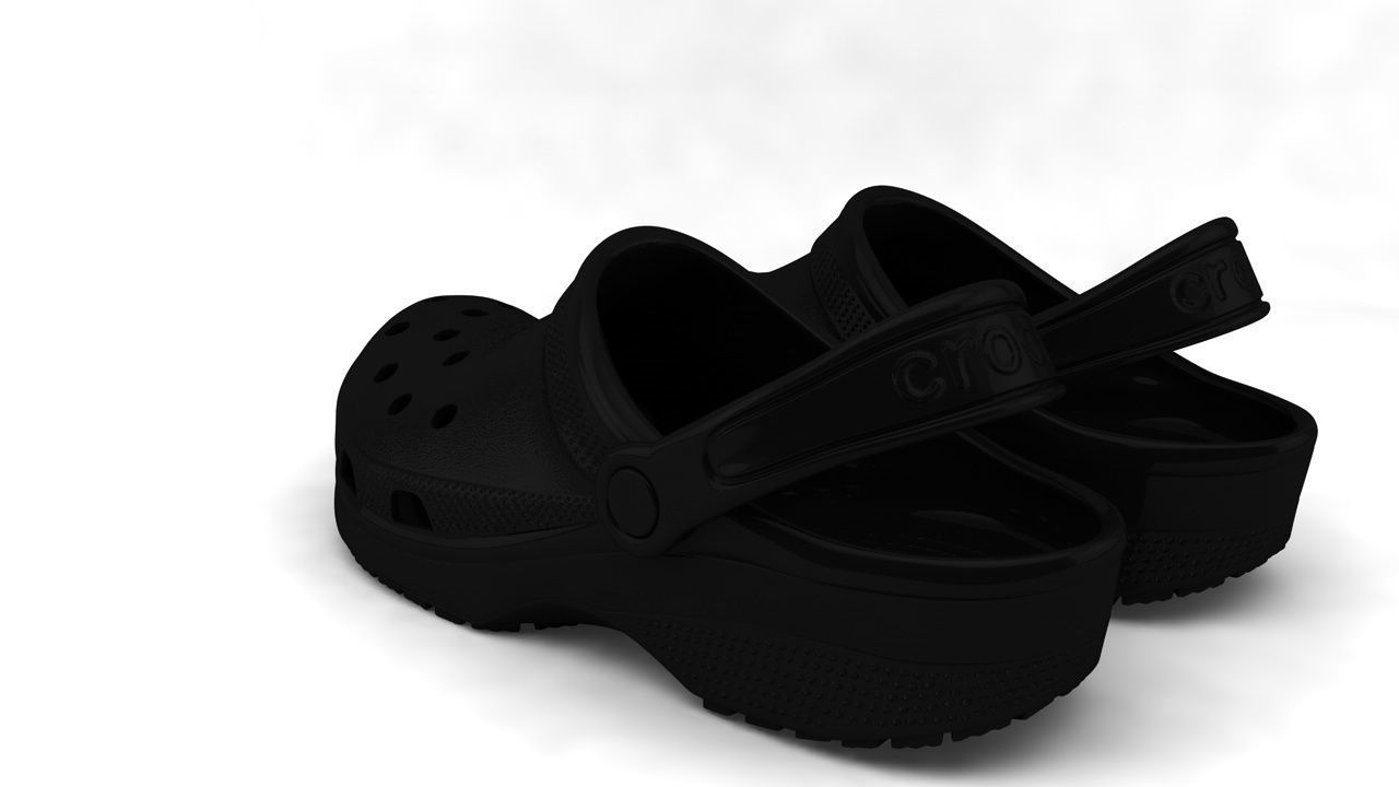 3D model crocs classics VR / AR / low-poly | CGTrader