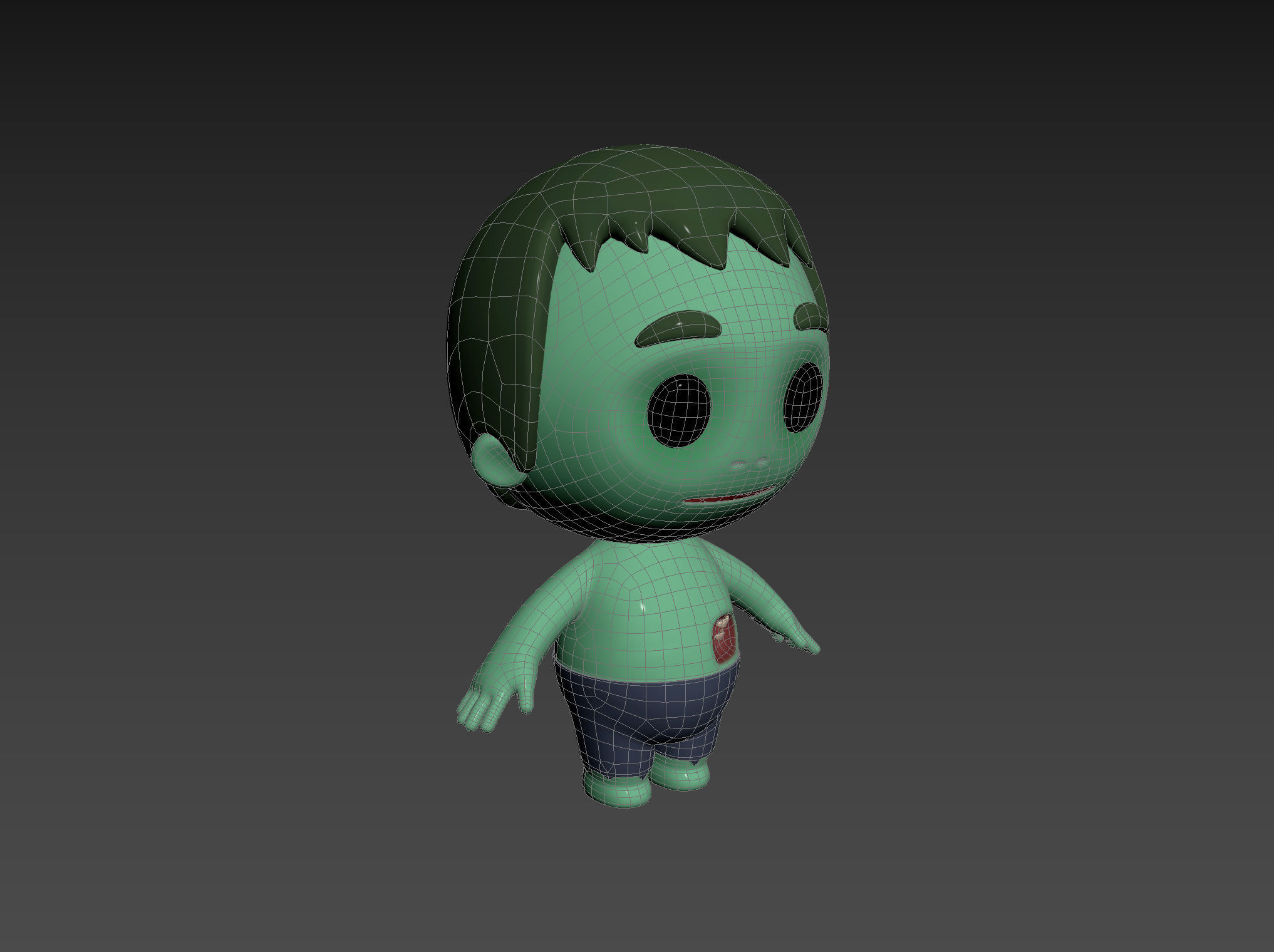 Character082 Zombie 3D model | CGTrader