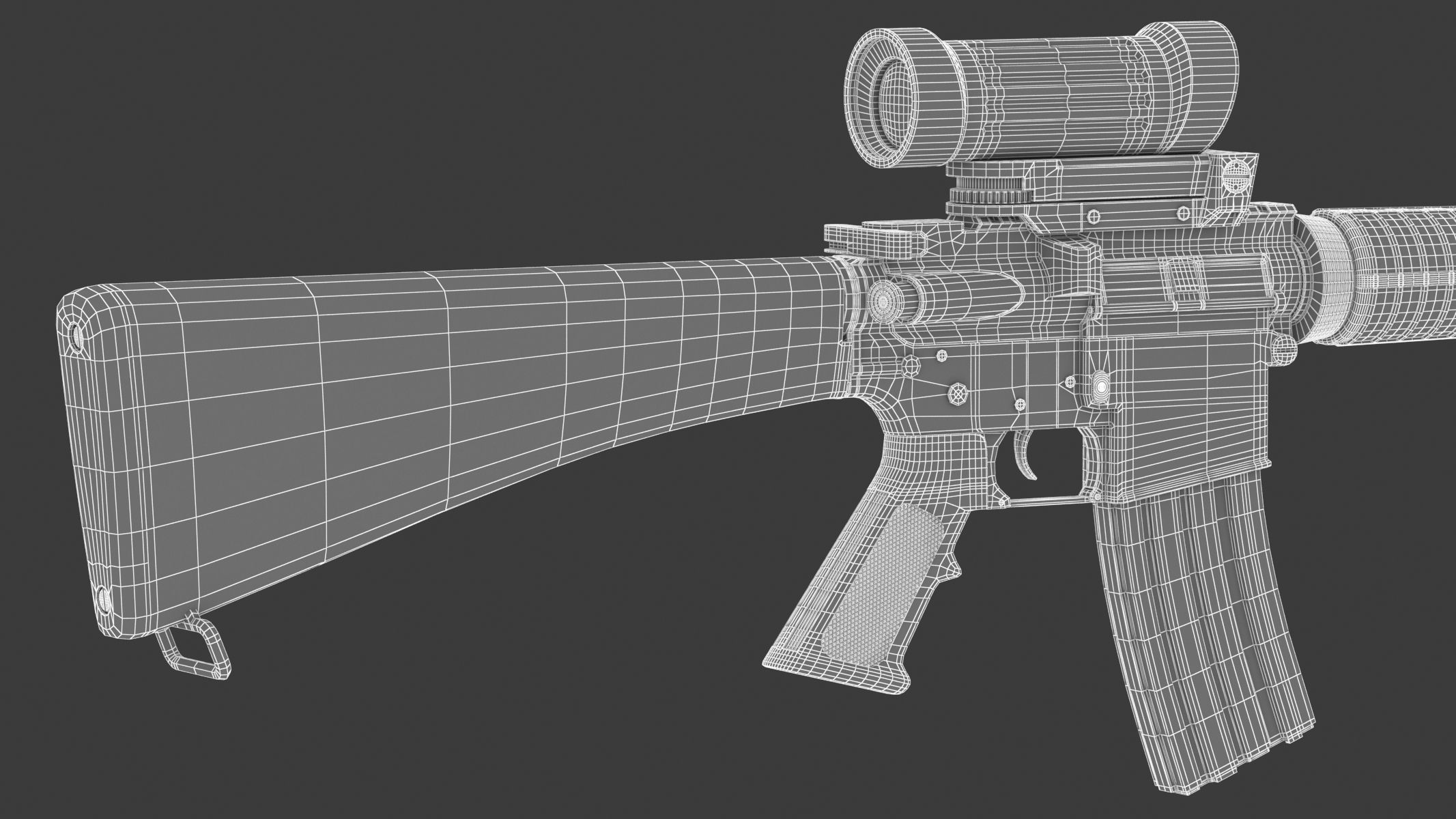 Colt Canada C7A1 3D model | CGTrader