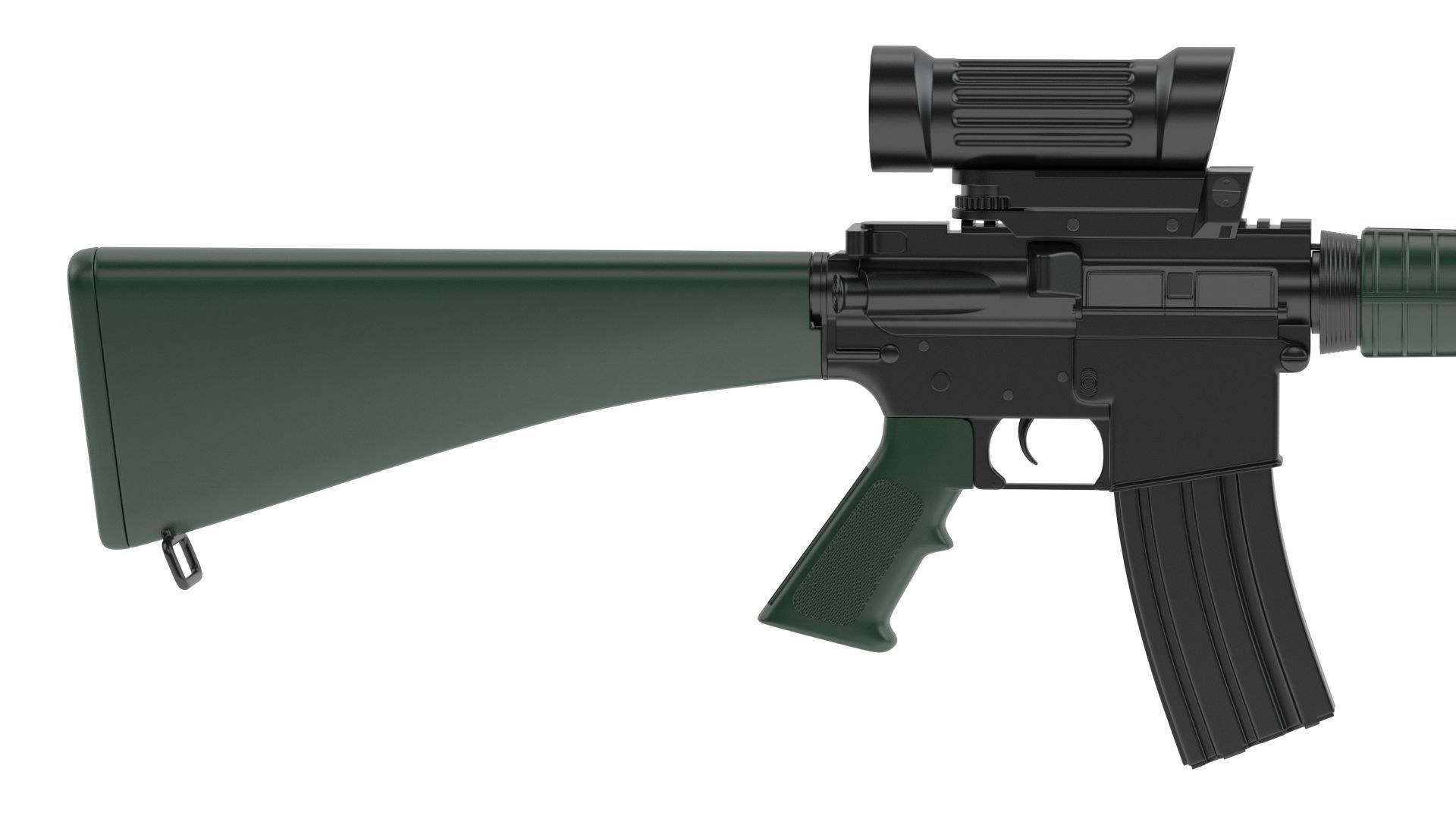 Colt Canada C7A1 3D model | CGTrader