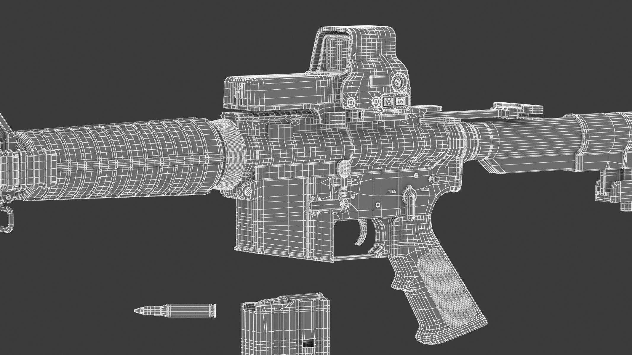 Colt Canada C8A1 3D model | CGTrader