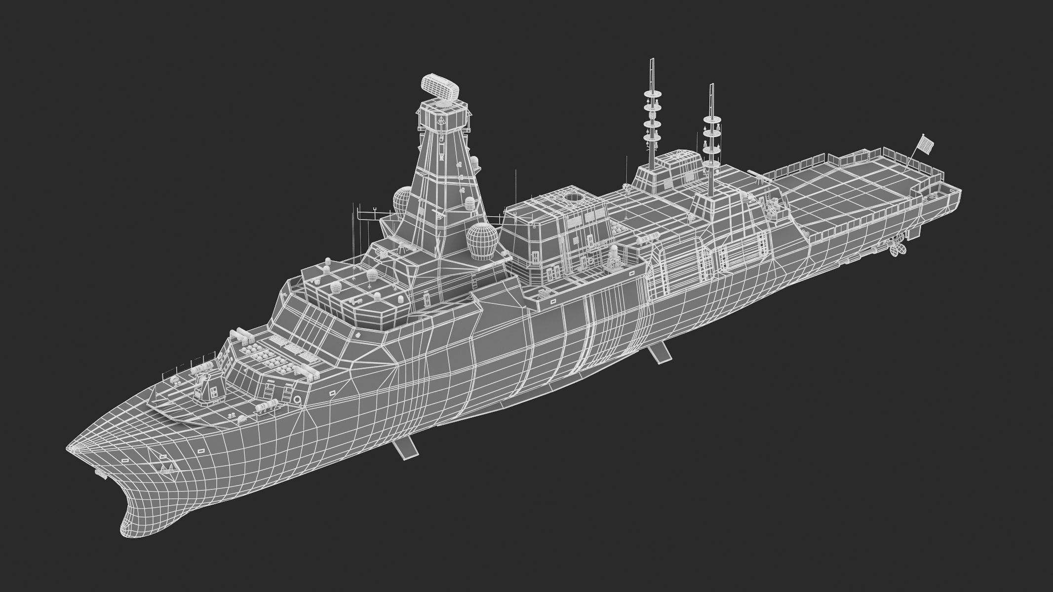 Type 26 Frigate 3D model | CGTrader